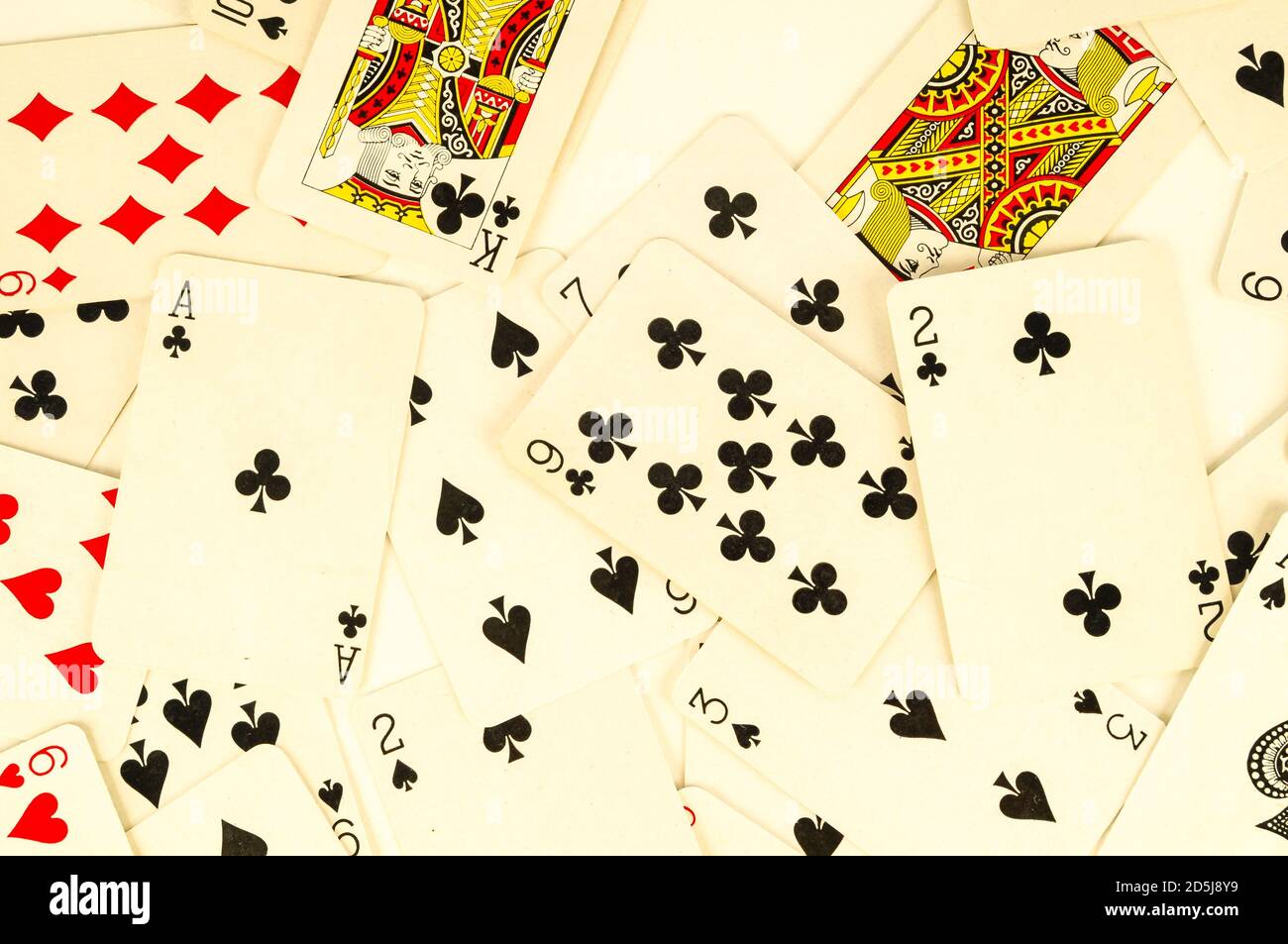 Poker card texture Stock Photo - Alamy