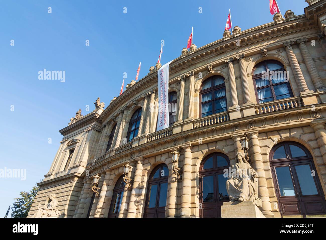 Praha: Rudolfinum, home of the Czech Philharmonic Orchestra in Josefov ...