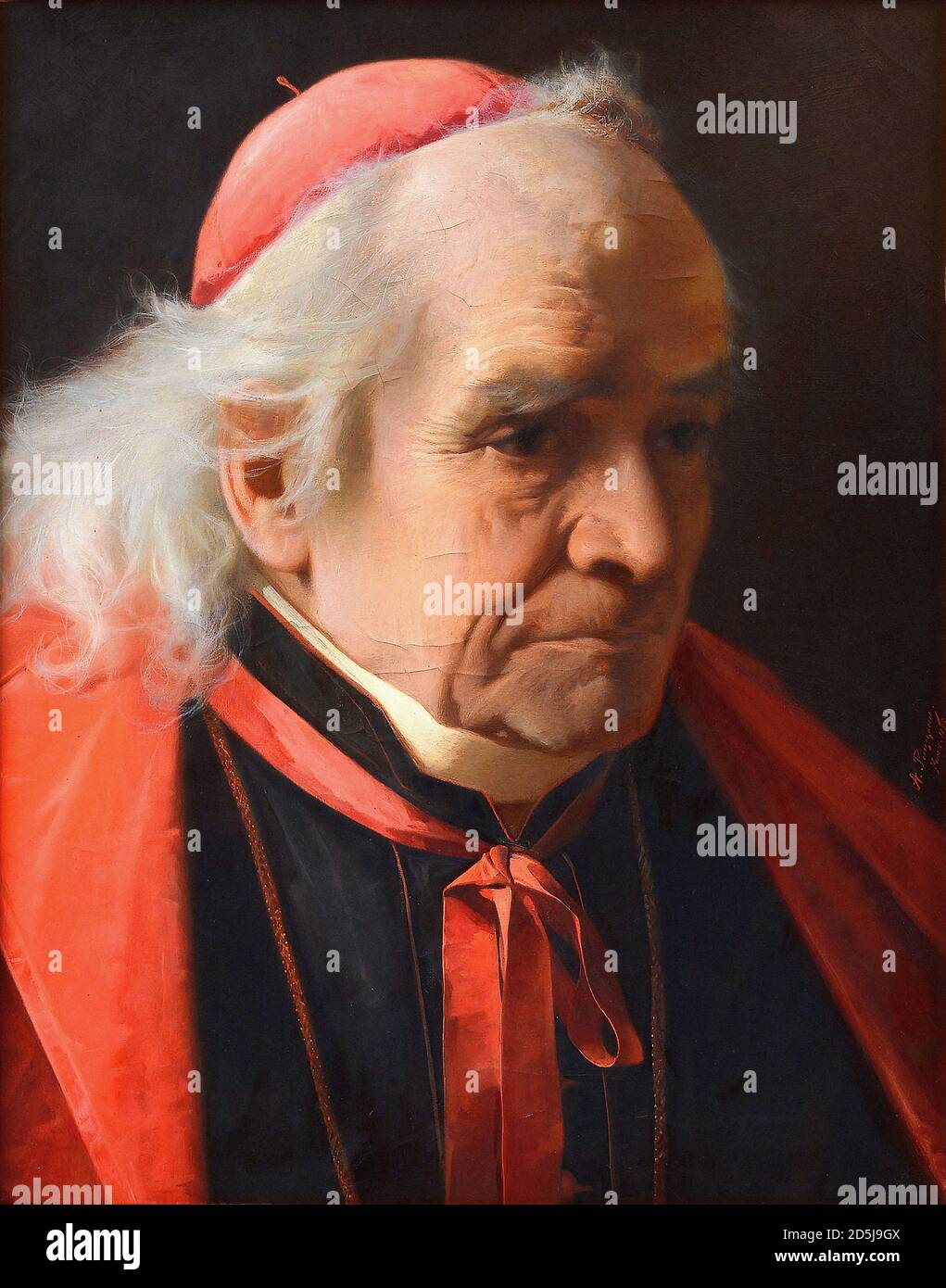 Rizzoni Alexander Antonovich - the Cardinal - Russian School - 19th ...