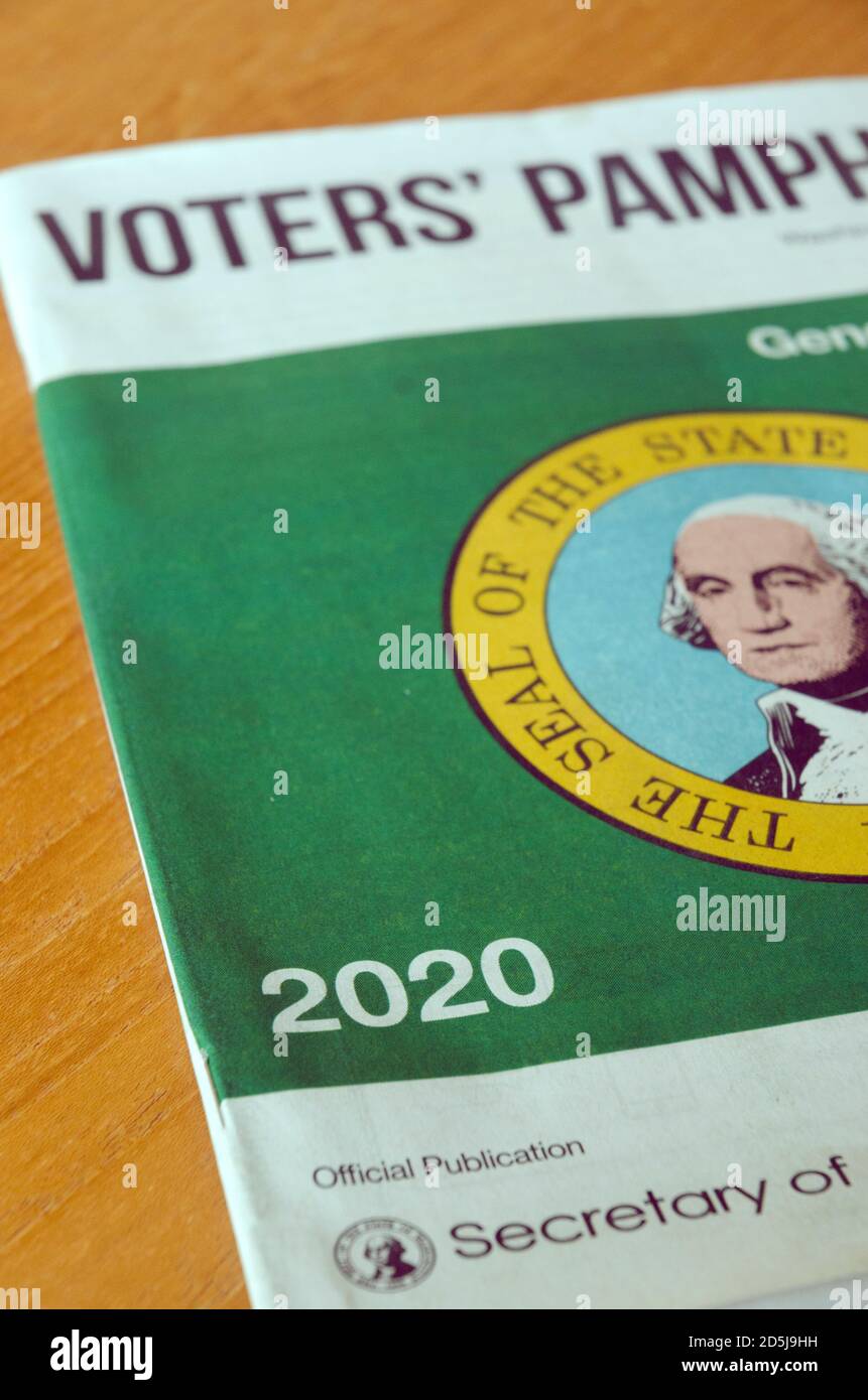 The Voters' Pamphlet, published by the Washington Secretary of State's ...