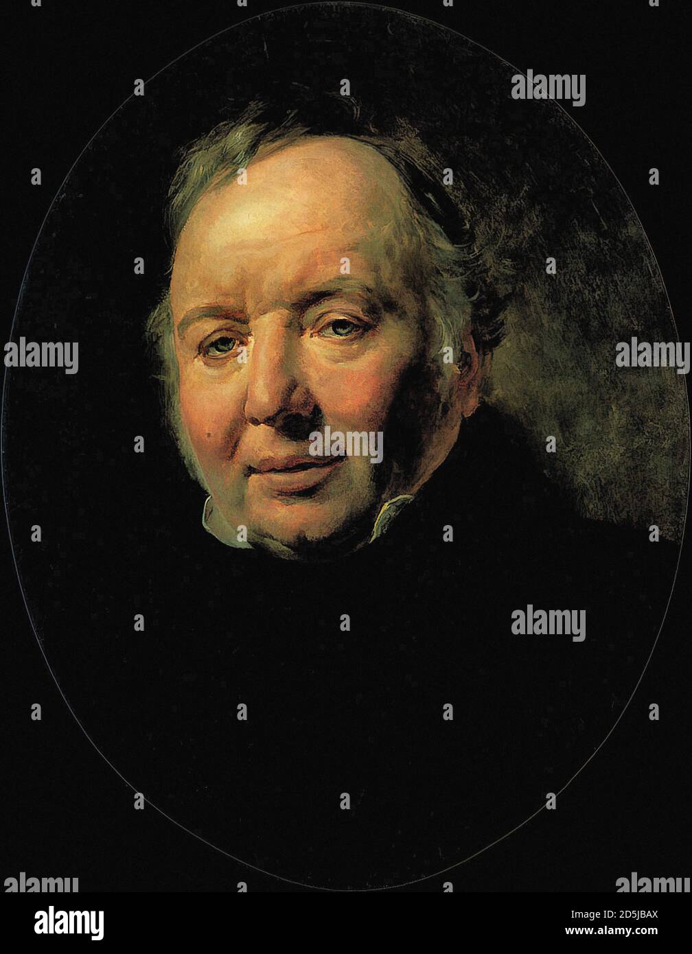 Briullov Karl - Portrait of Francesco Ascani - Russian School - 19th ...