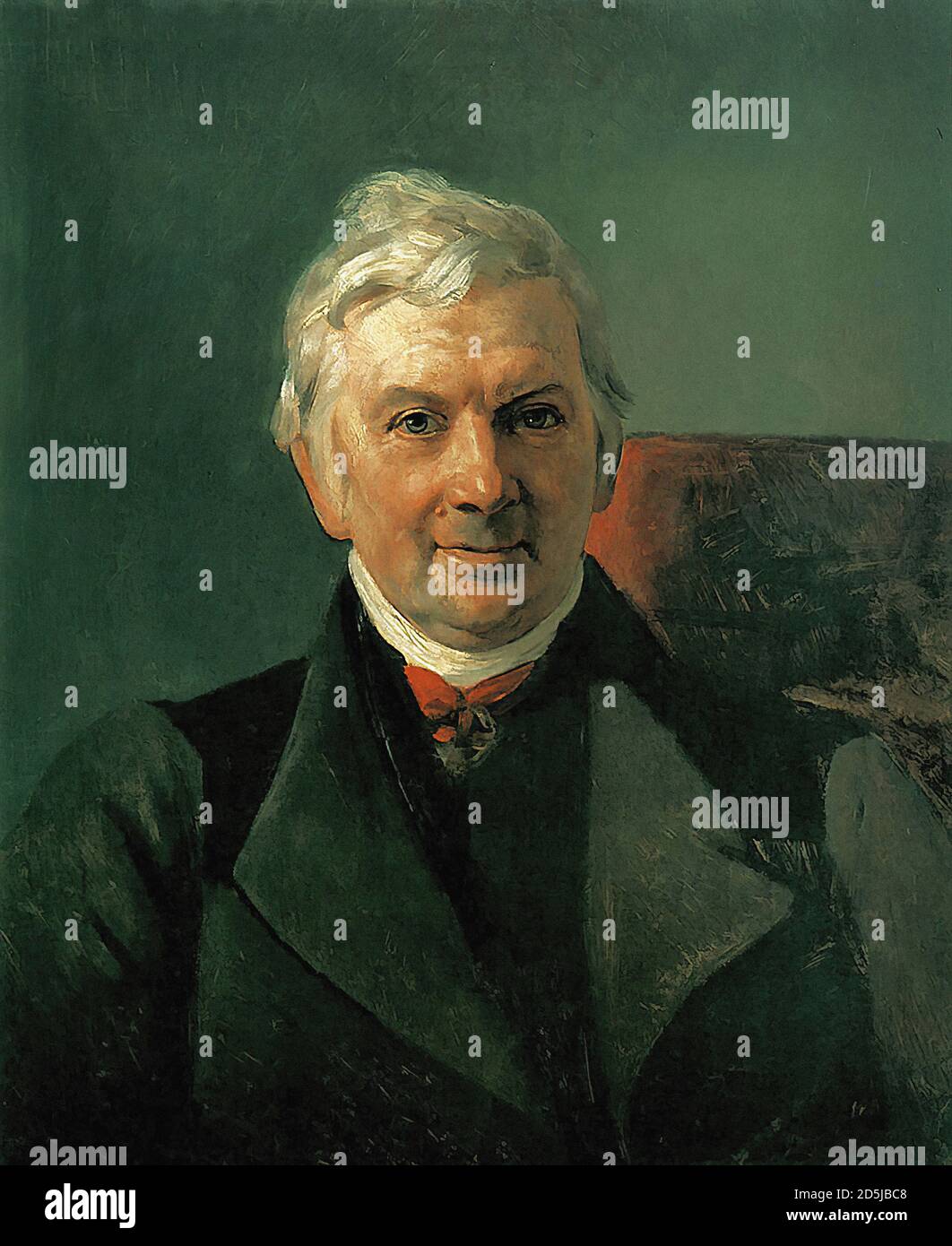 Briullov Karl - Portrait of K. a. Janish - Russian School - 19th ...