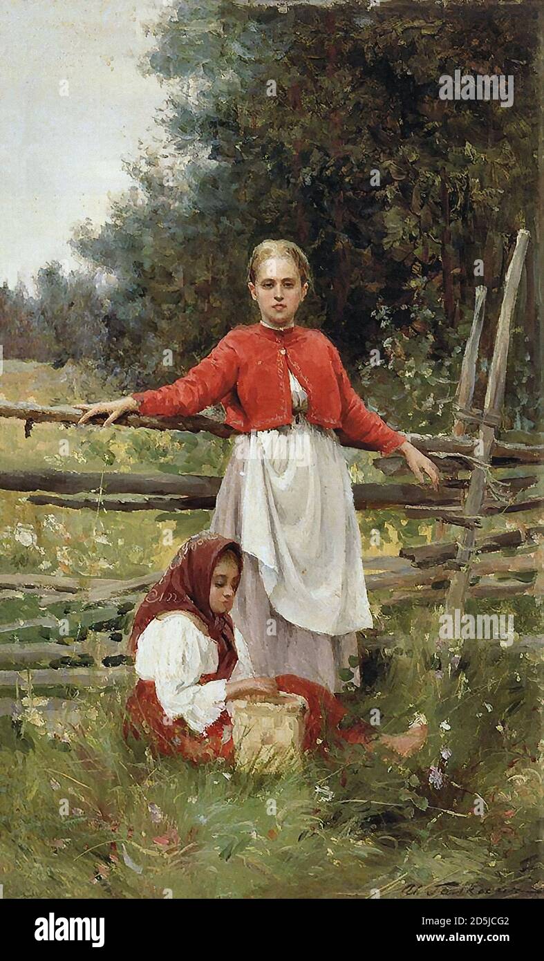 Russian peasant children hi-res stock photography and images - Alamy