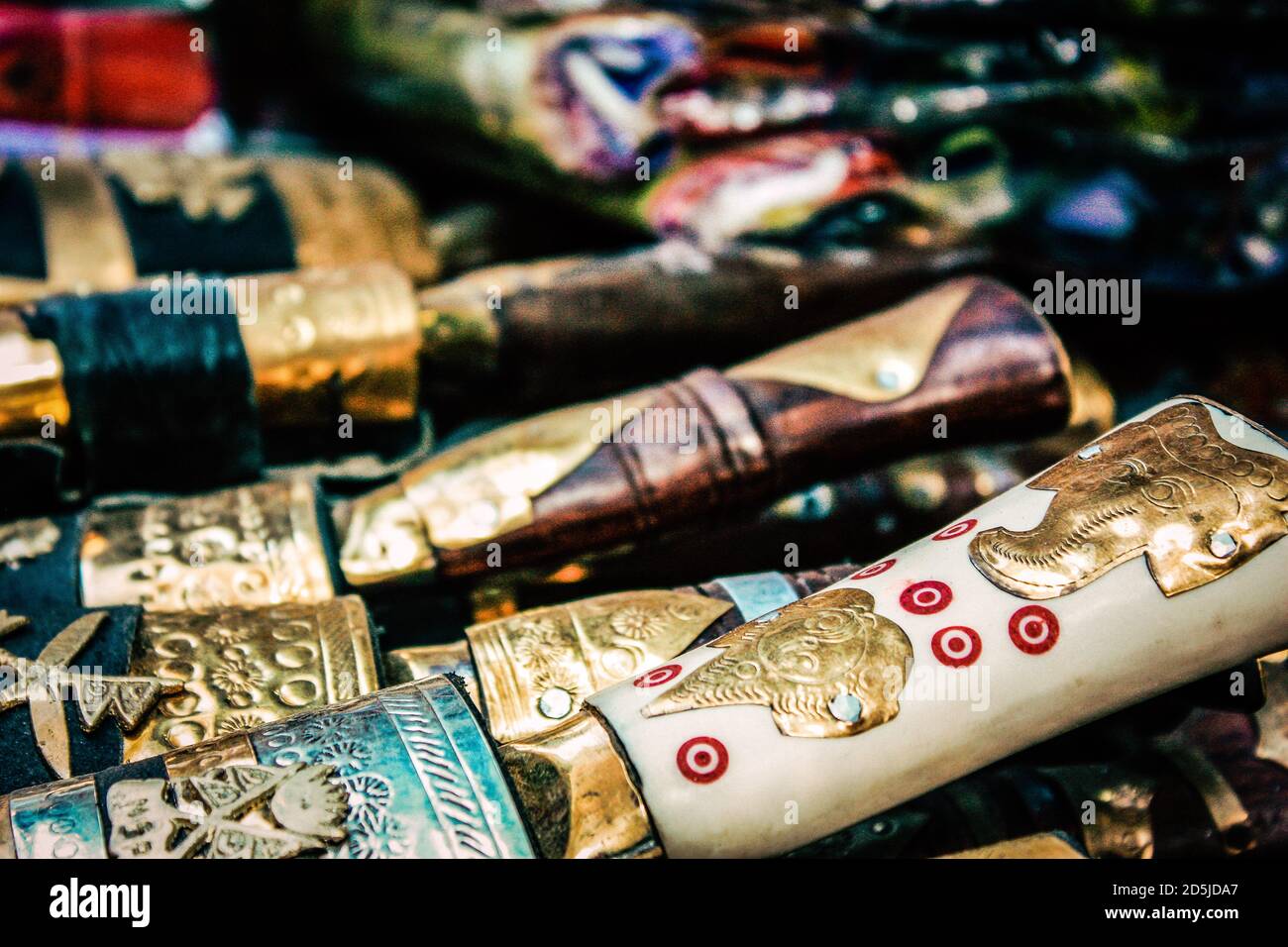 Closeup of decorative item sold in a souvenir shop for tourist in the ...