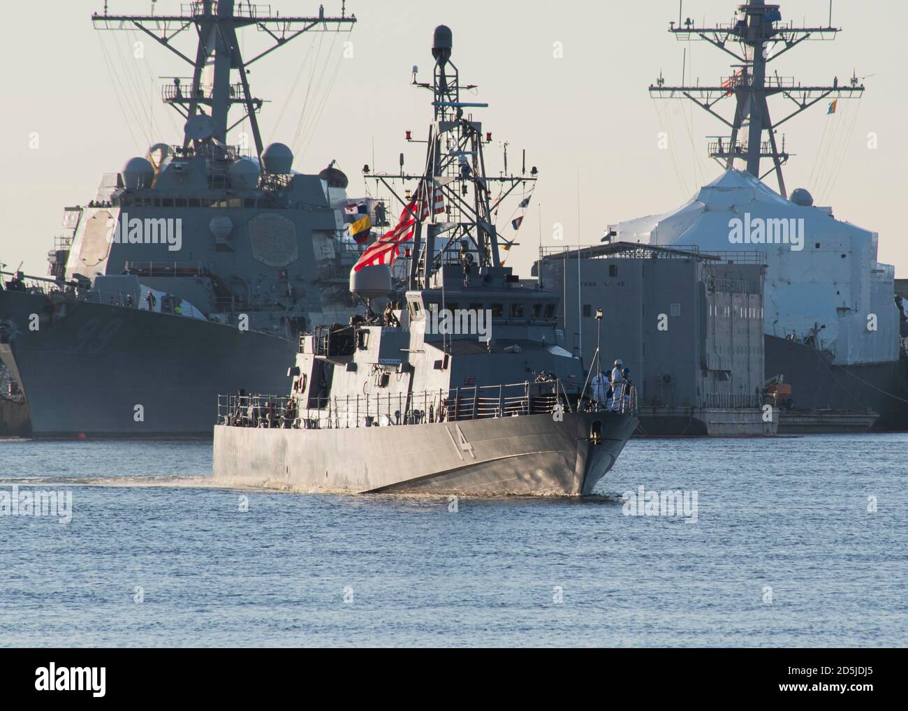 201013-N-ED185-1023 MAYPORT, Fla. (Oct. 13, 2020) The Cyclone-class ...