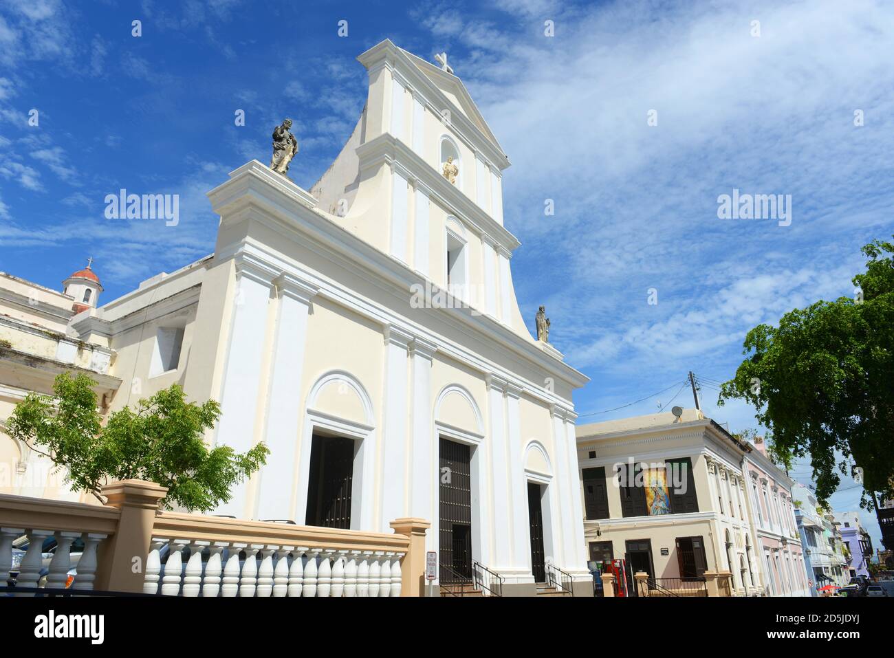 Cathedral of San Juan Bautista is a Roman Catholic cathedral in Old San ...