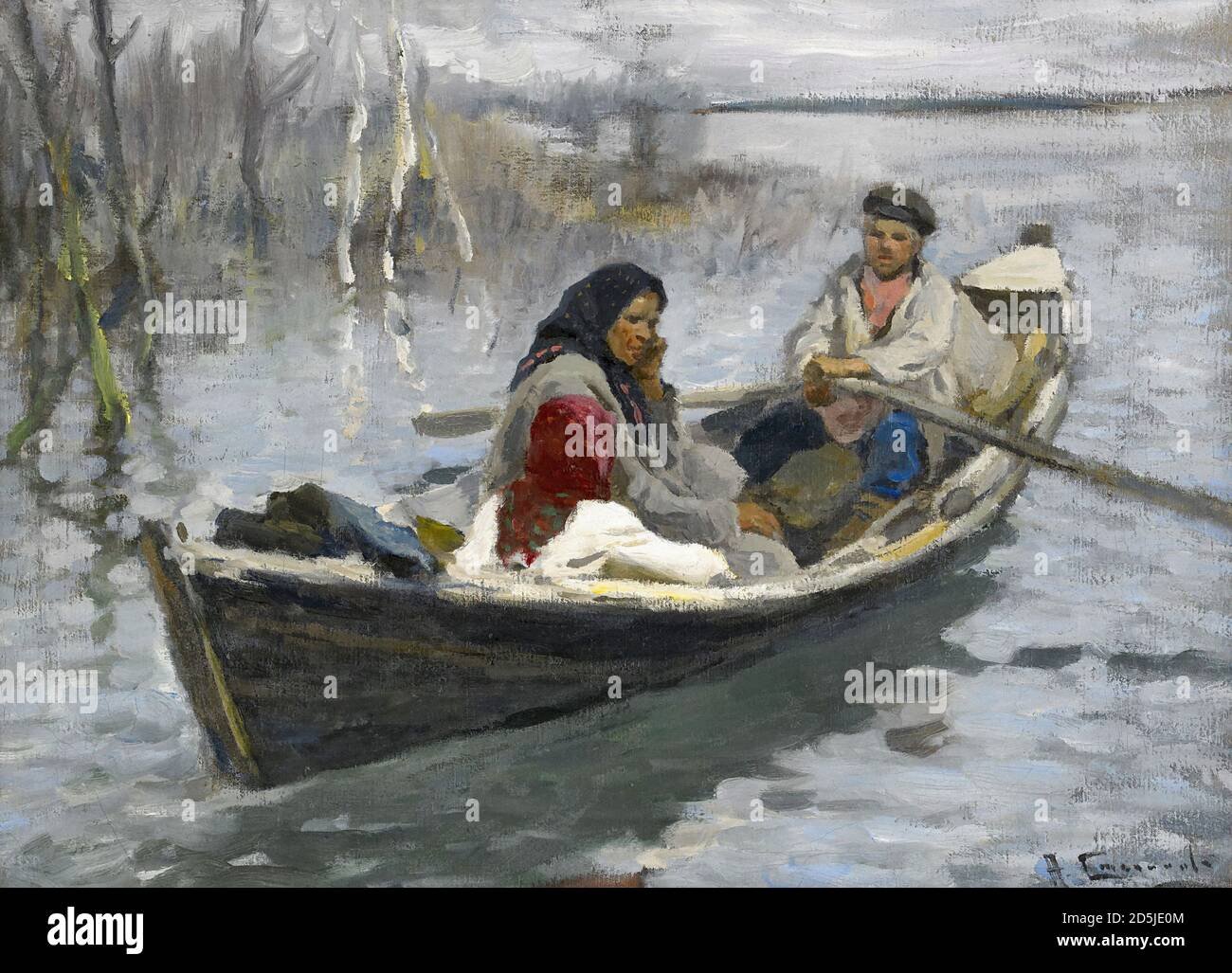 Famous Row Boat Painting
