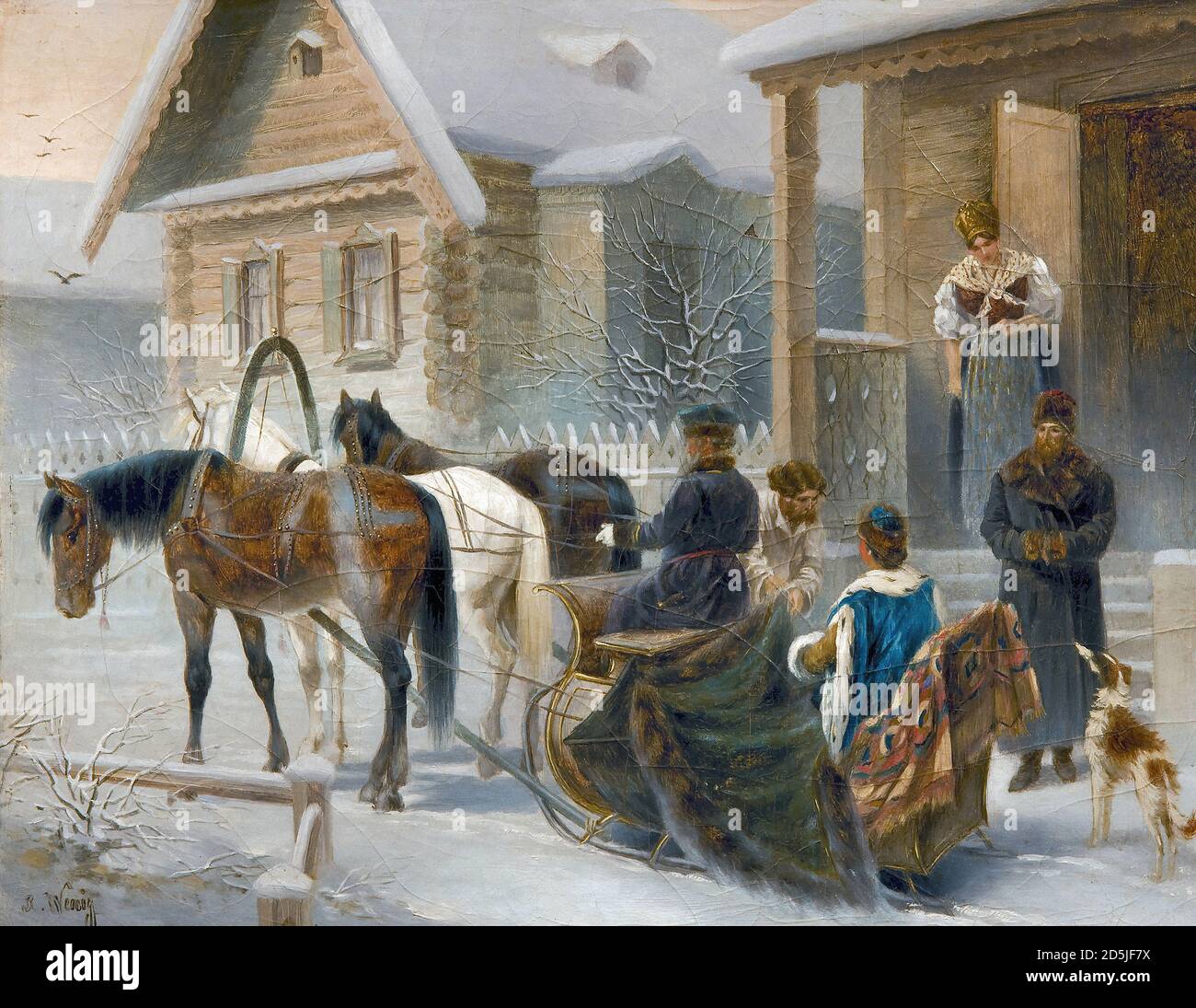 Troika painting hi-res stock photography and images - Alamy