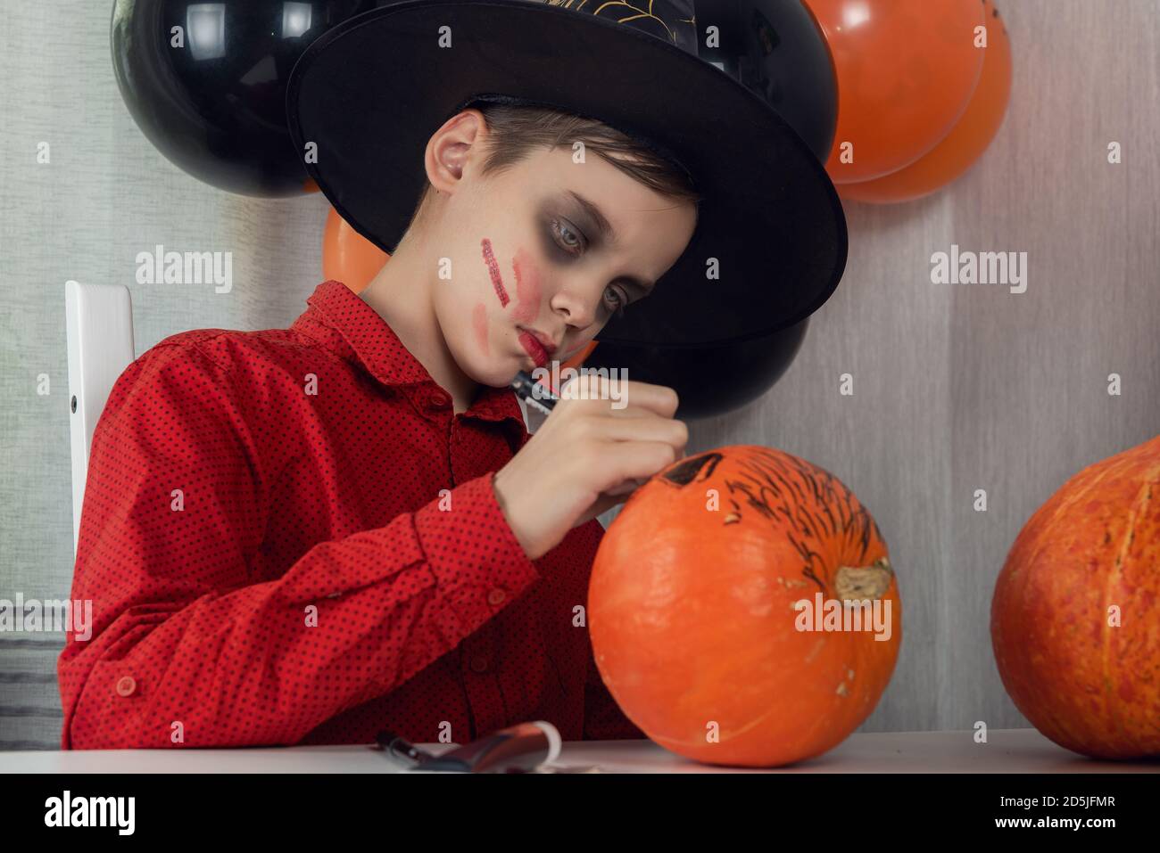 Halloween carnival or masquerade concept Stock Photo - Alamy
