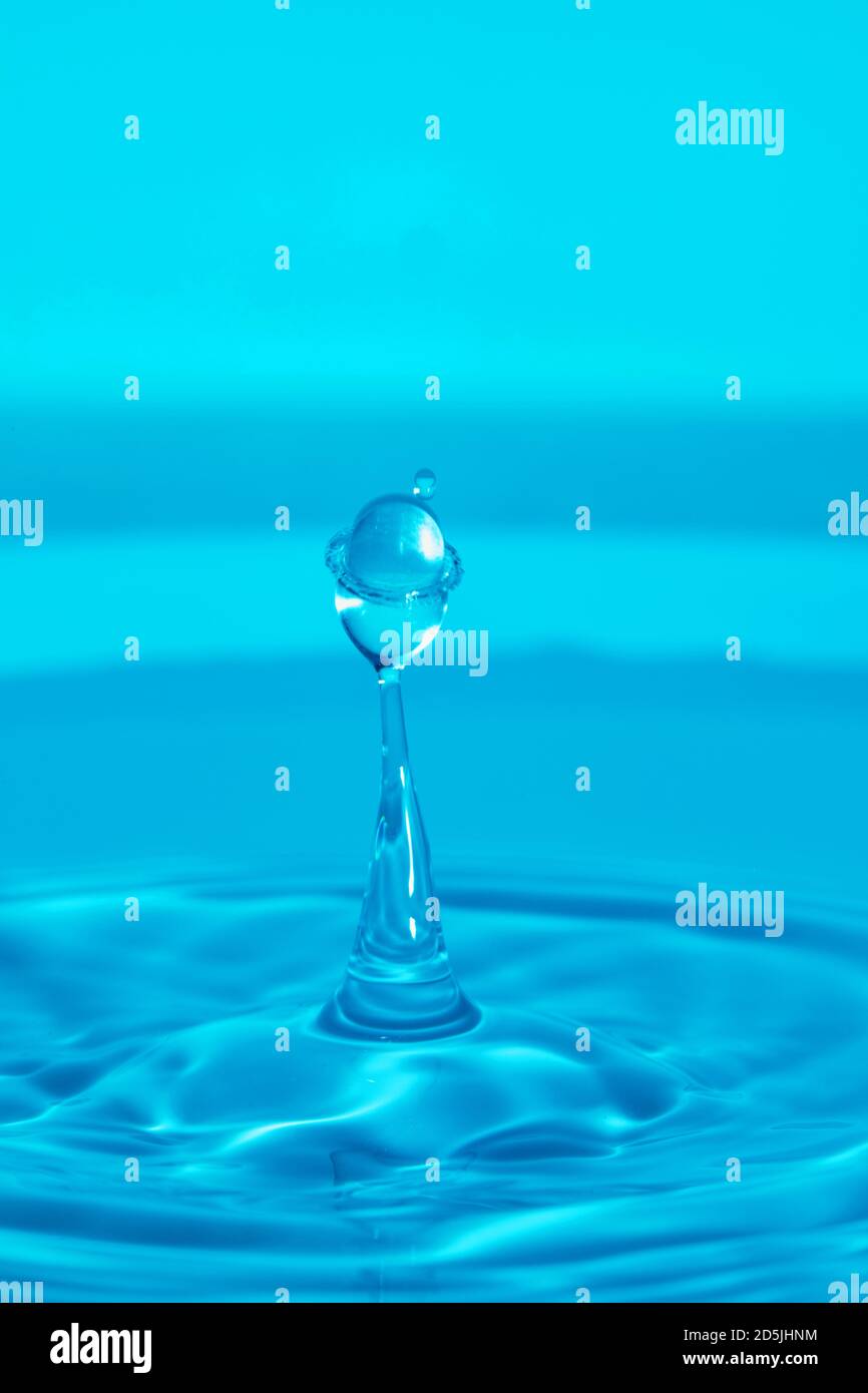 Abstract background of splash of color water, collision of colored ...