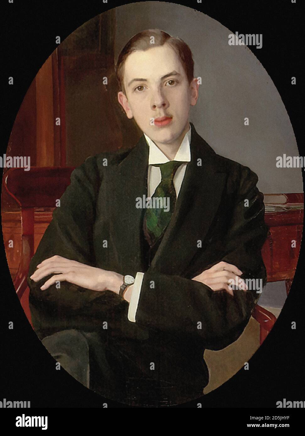 Somov Constantin - Evgenii Sergheevich Mikhailov the Artist's Nephew ...