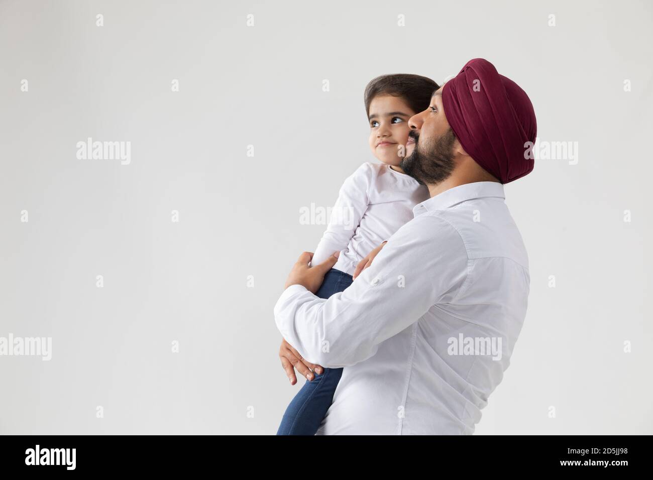 Sikh father daughter hi-res stock photography and images - Alamy