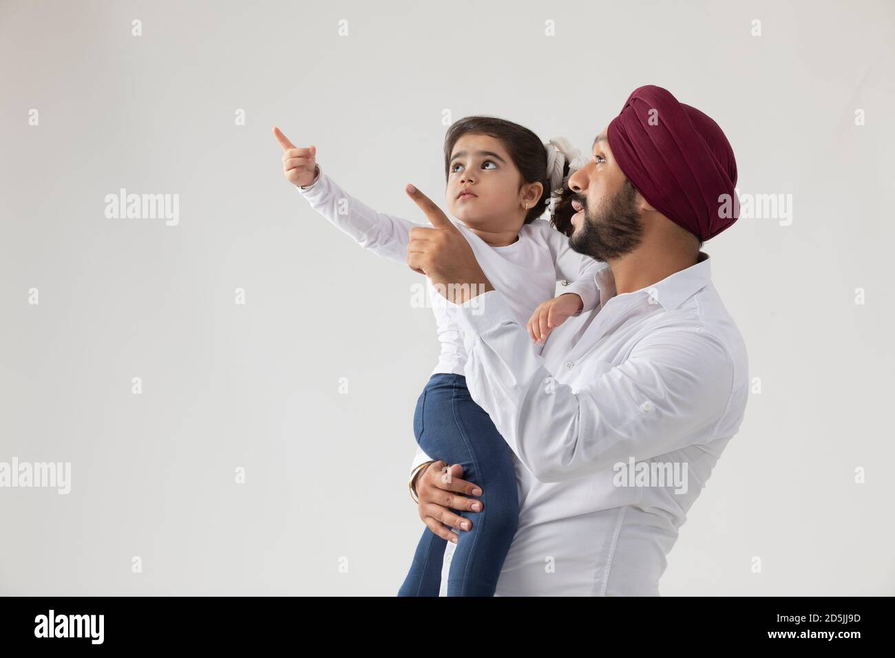 Sikh father daughter hi-res stock photography and images - Alamy