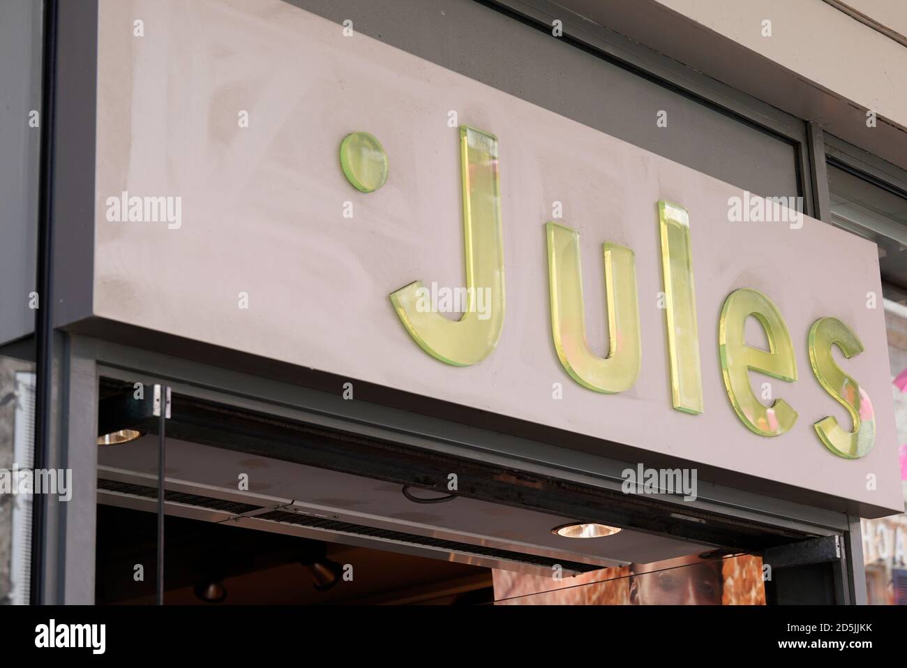 Jules logo hi-res stock photography and images - Alamy