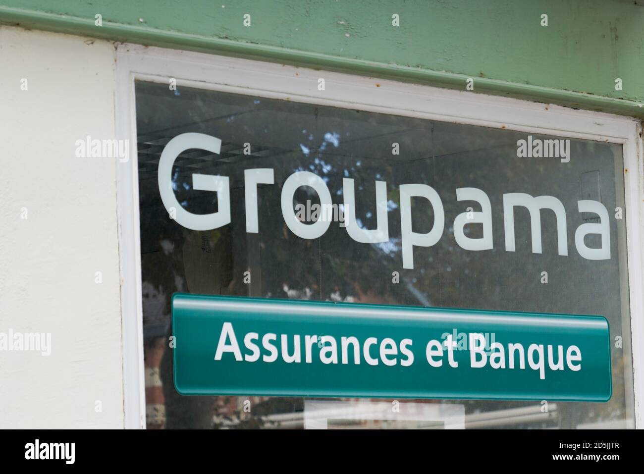 Bordeaux , Aquitaine / France - 10 10 2020 : Groupama logo and text ...
