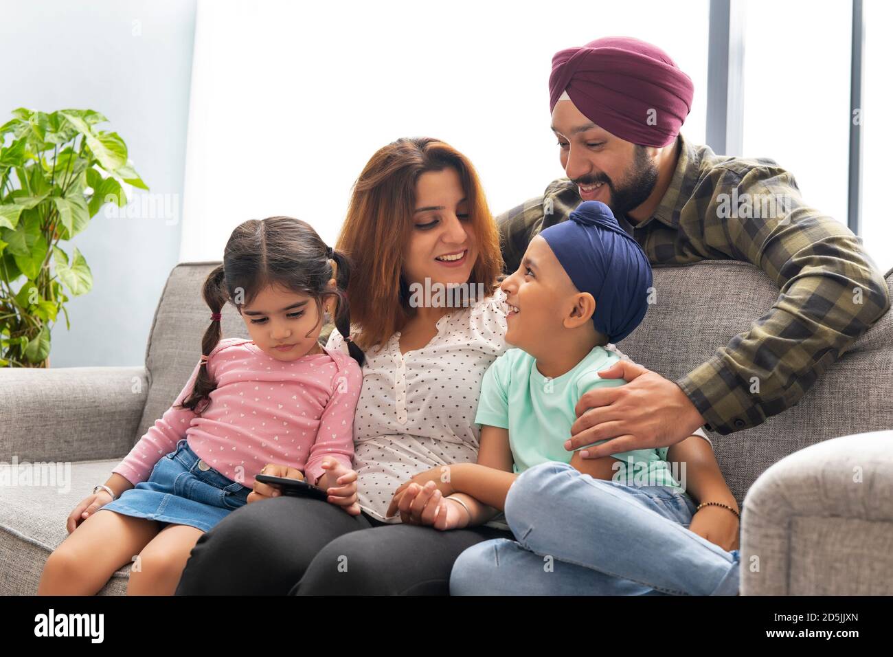 Sikh father daughter hi-res stock photography and images - Alamy