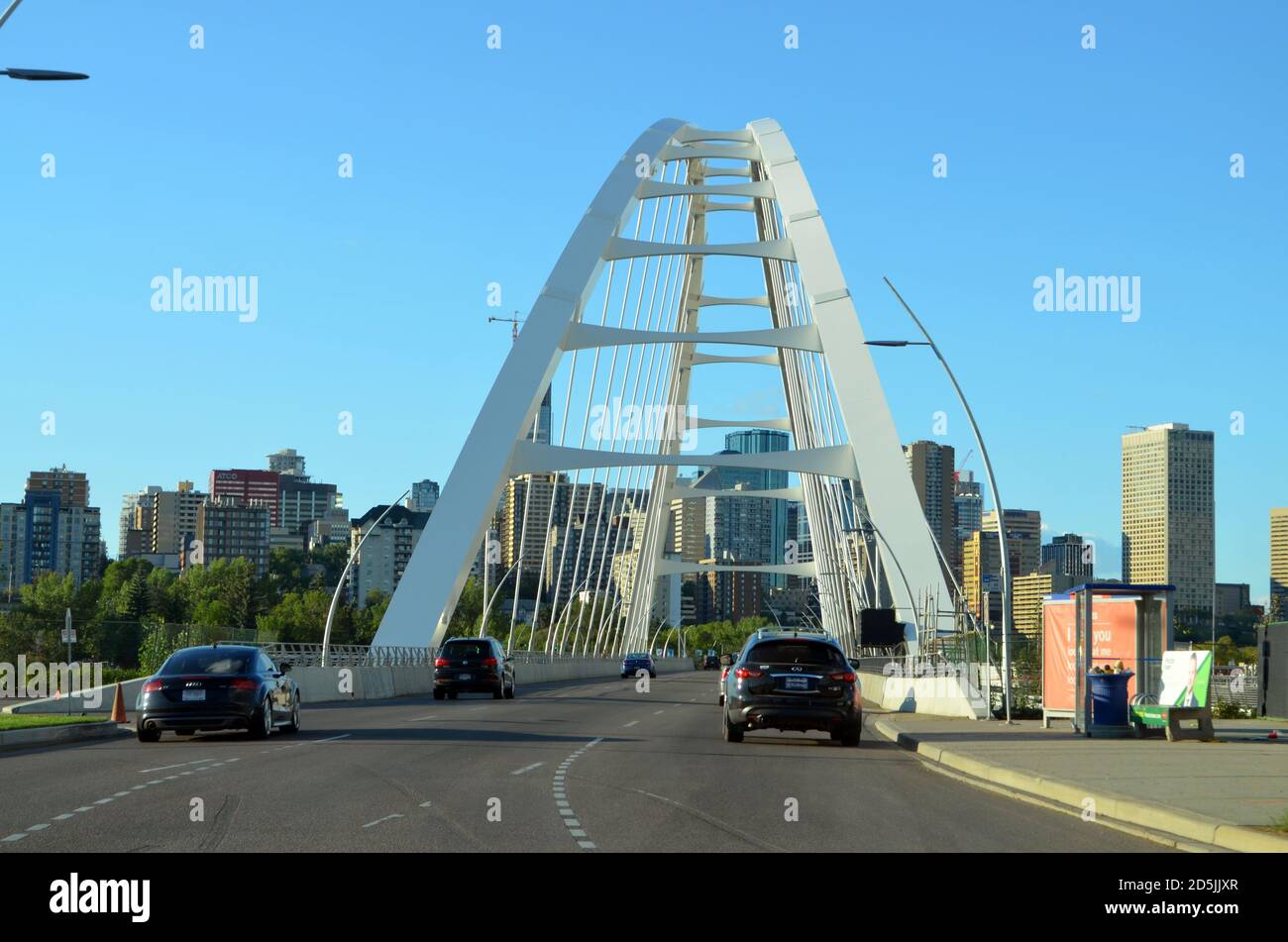 Alberta, Canada - Edmonton Bridge Stock Photo - Alamy