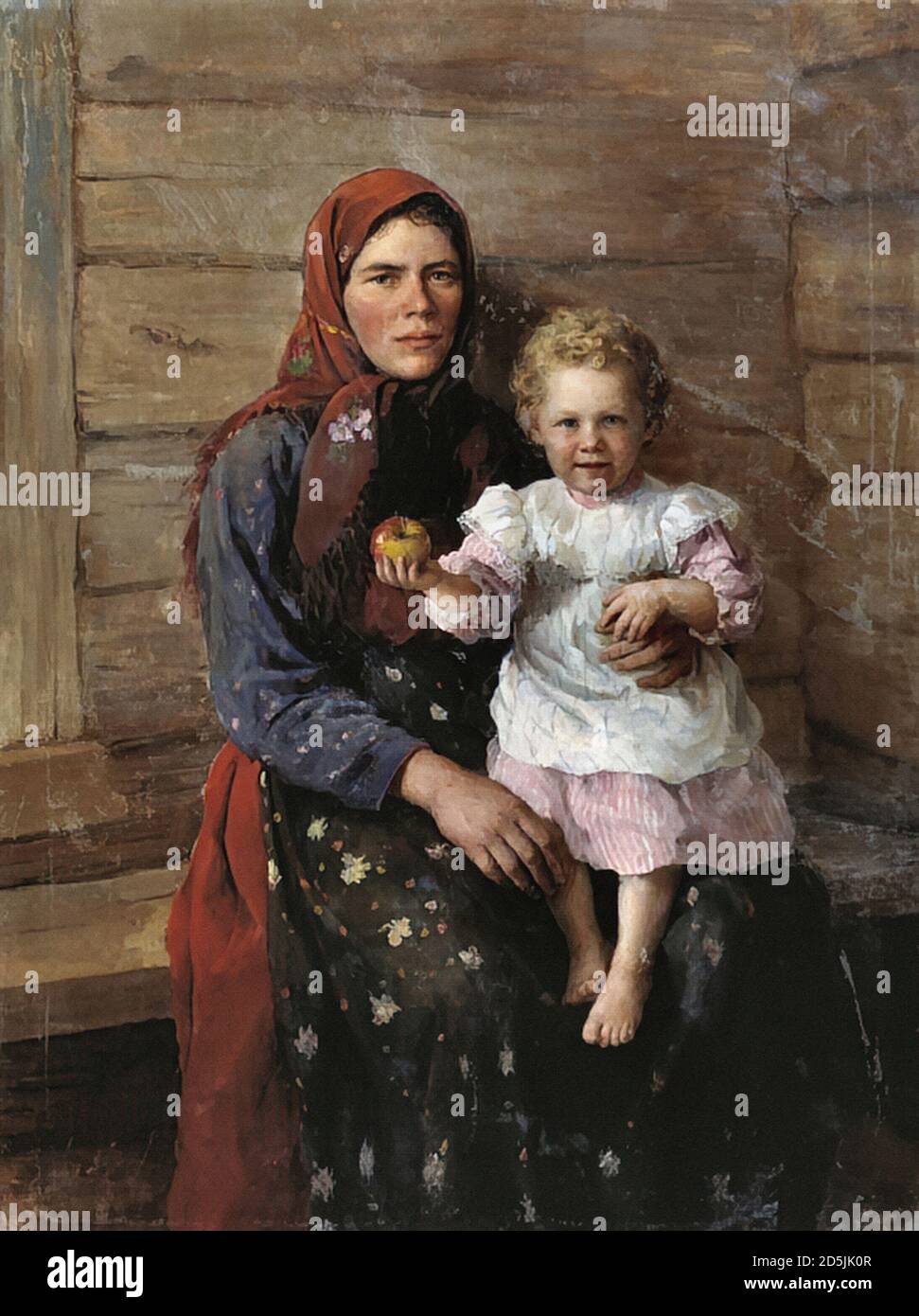 Sychkov Fedot Vasilievich - Nanny (the Artist's Sister) - Russian ...
