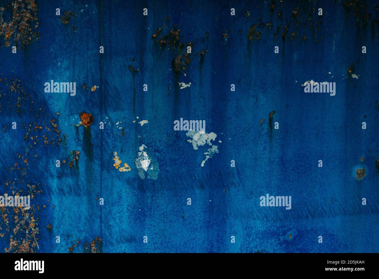 Old wall texture with blue paint Stock Photo - Alamy