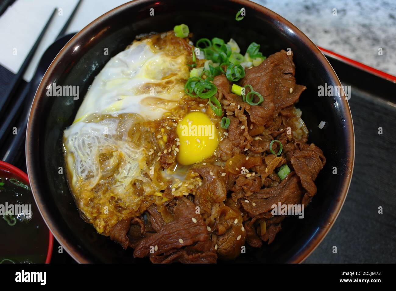 Beef Donburi High Resolution Stock Photography and Images - Alamy