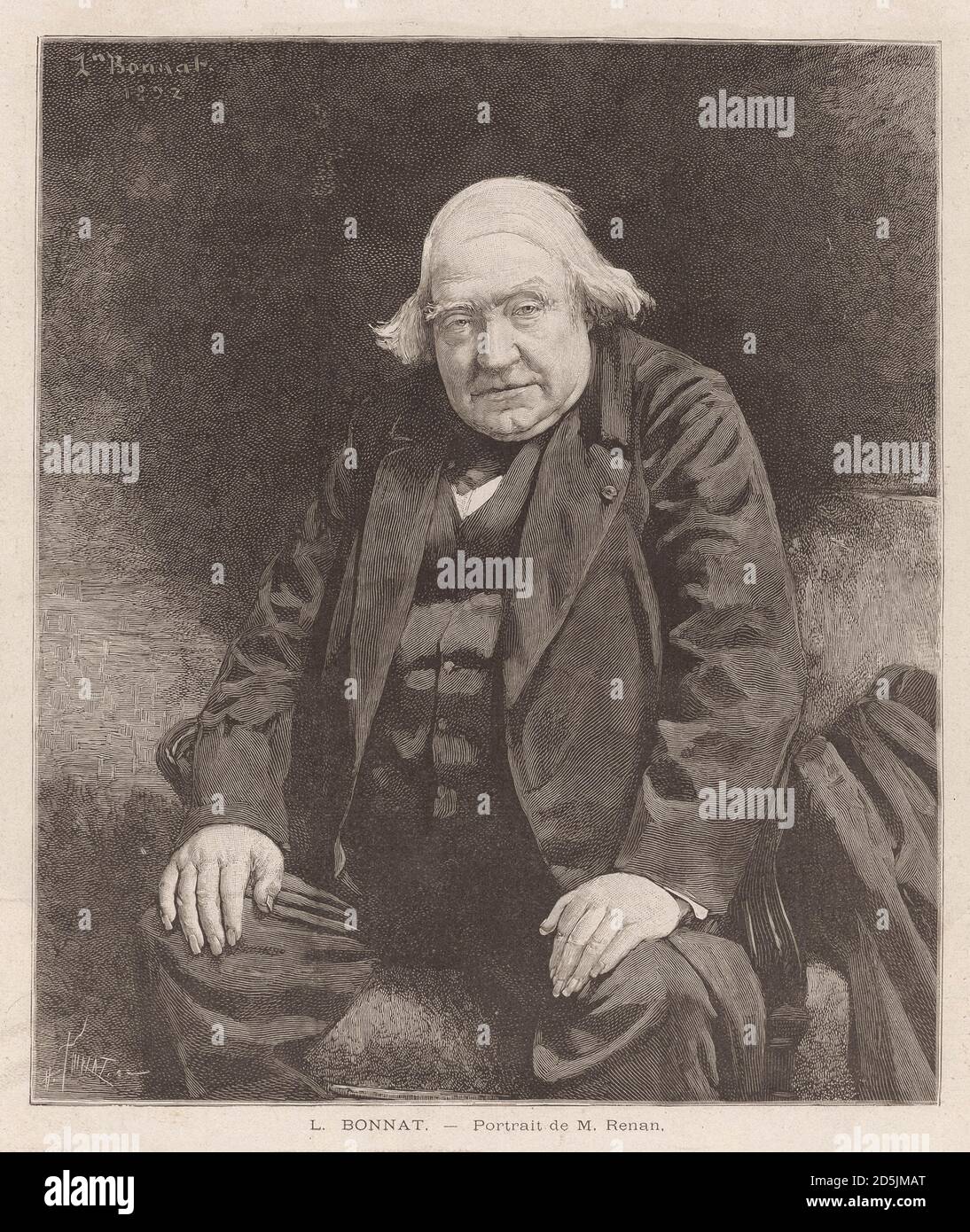 Joseph Ernest Renan (1823 – 1892) was a French Orientalist and Semitic ...