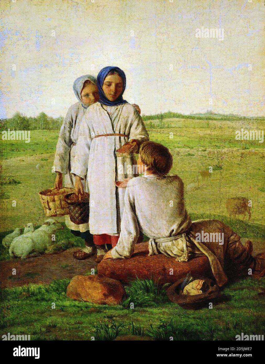 Russian peasant children hi-res stock photography and images - Alamy