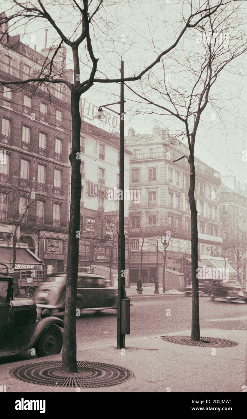 Paris 1930s Street High Resolution Stock Photography and Images - Alamy