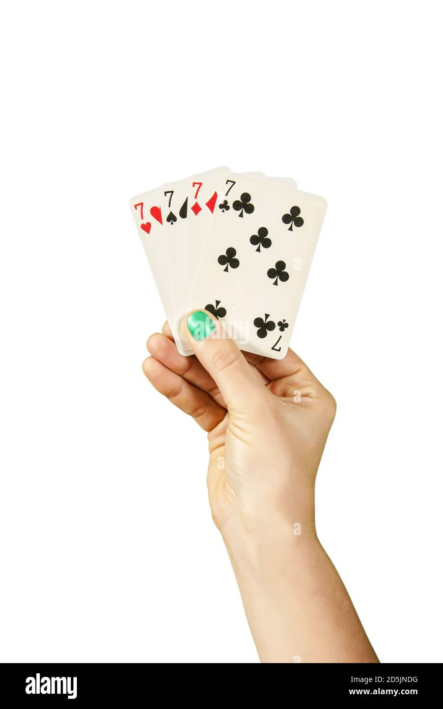 Seven of hearts playing card hi-res stock photography and images - Alamy