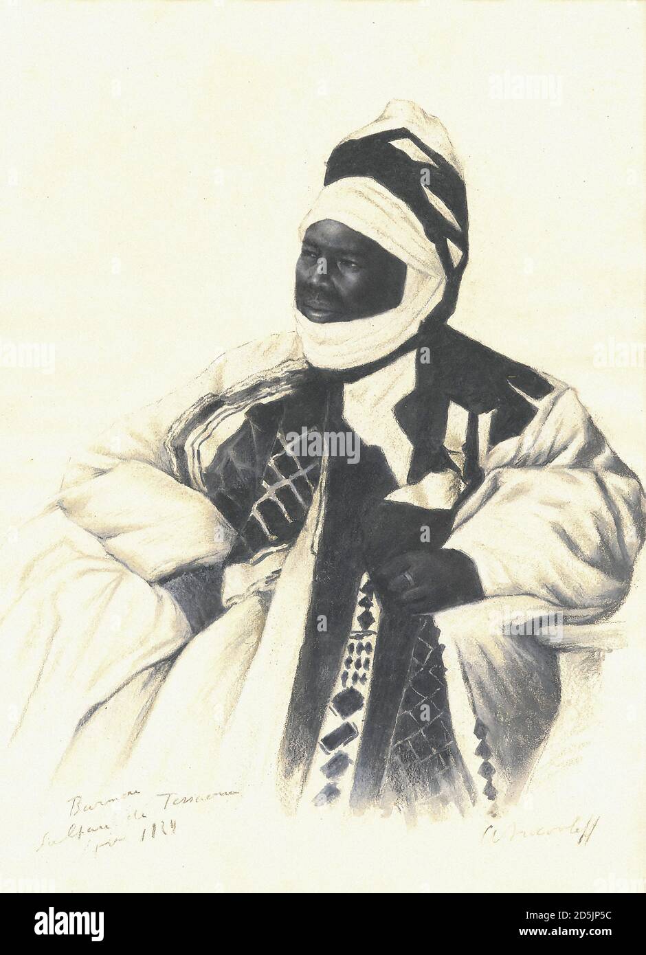 Yakovlev Aleksandr Evgenevich - the Sultan Barmou of Tessaoua - Russian ...