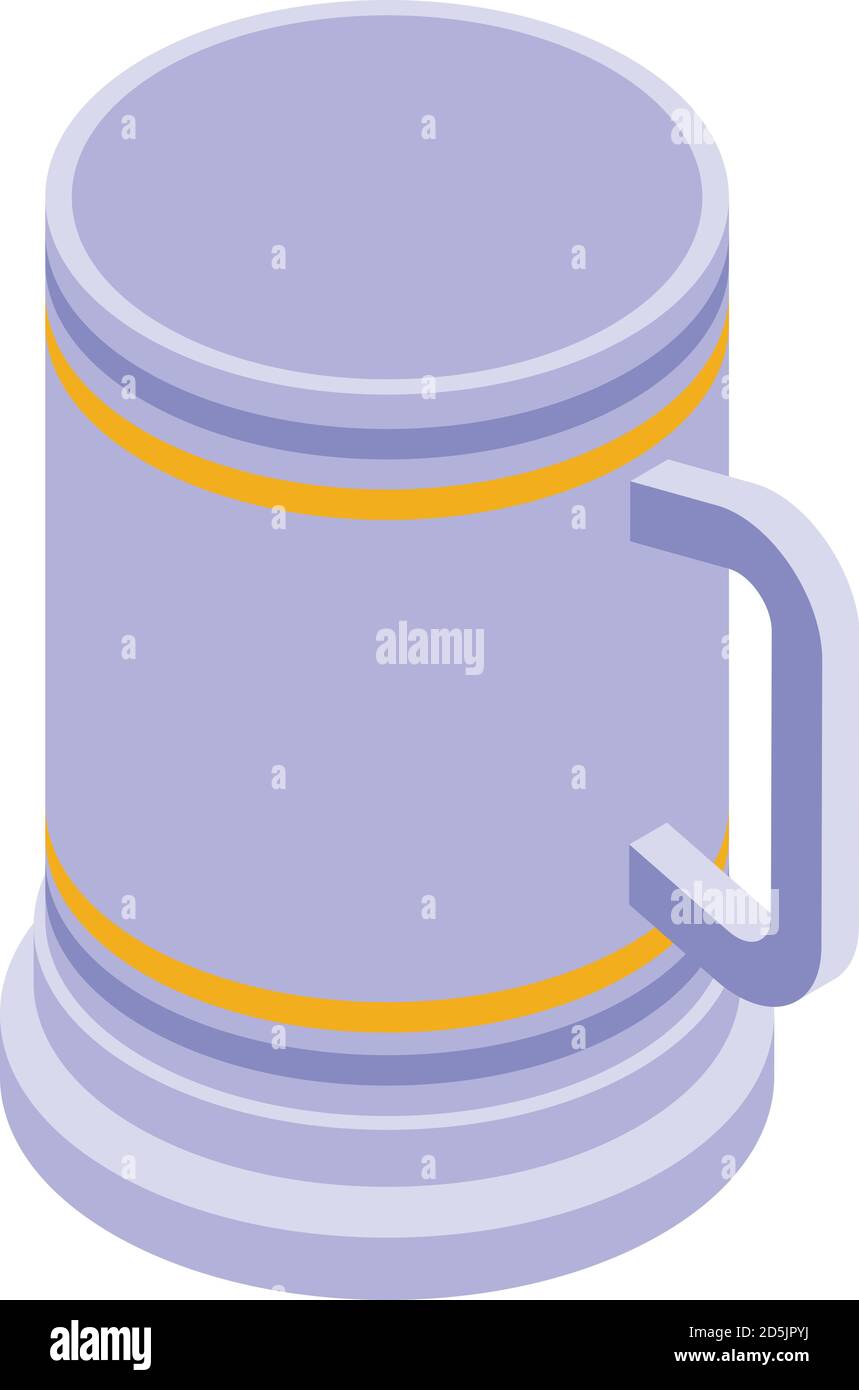 Mug icon, isometric style Stock Vector Image & Art - Alamy
