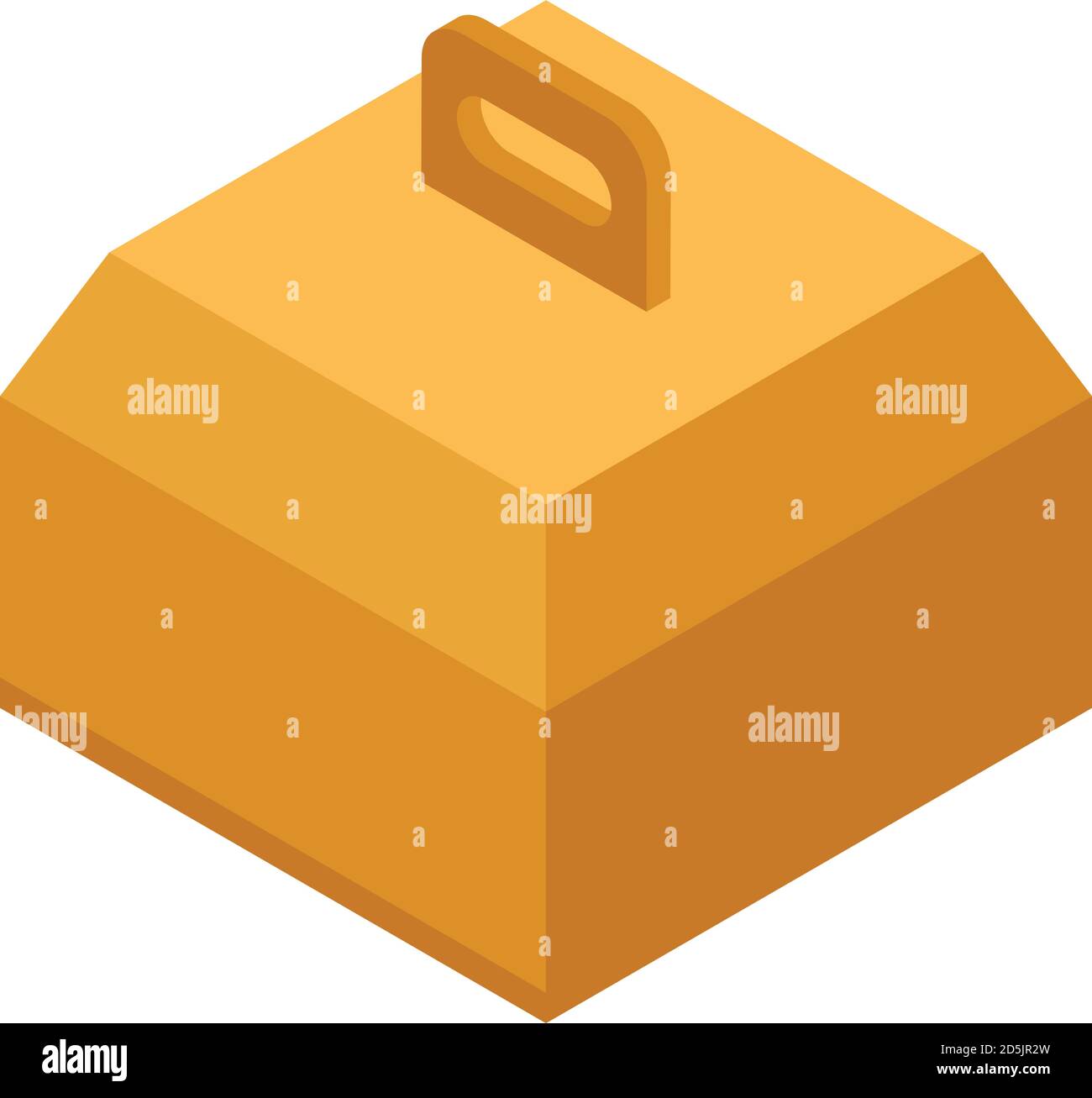 Cake box icon, isometric style Stock Vector Image & Art - Alamy