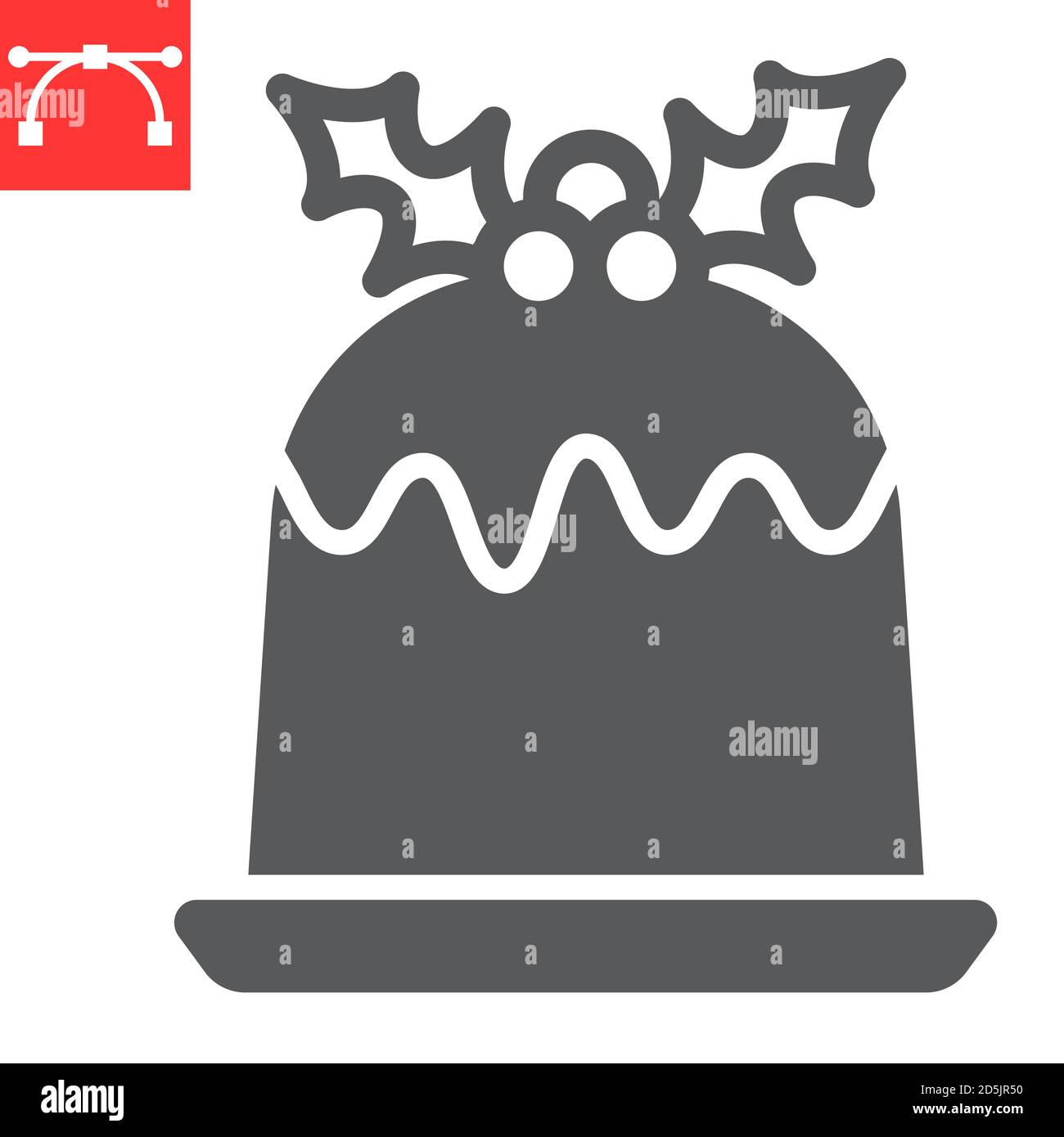 Solid pudding Stock Vector Images - Alamy