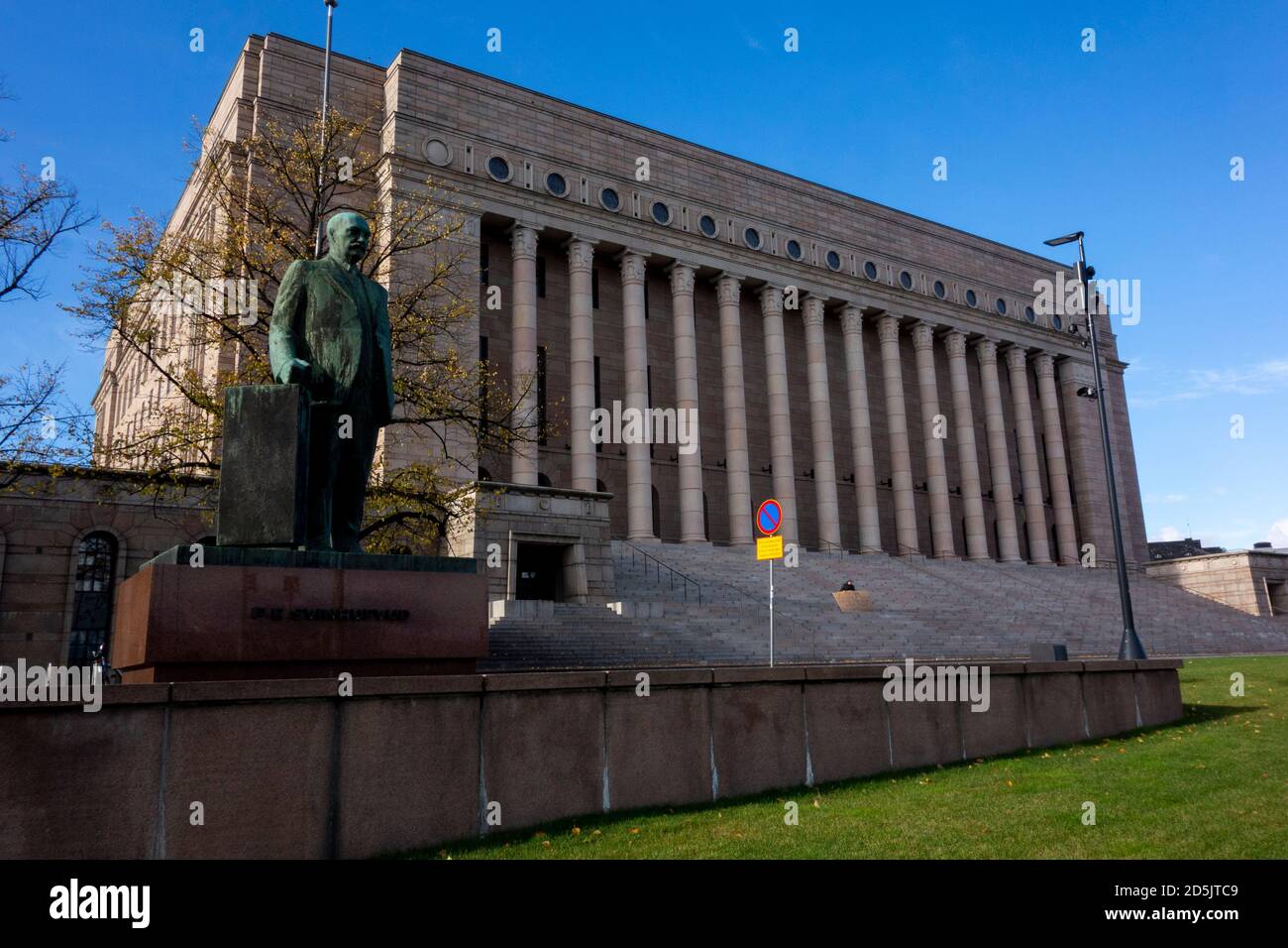 The Parliament House Eduskunta Stock Photo - Alamy