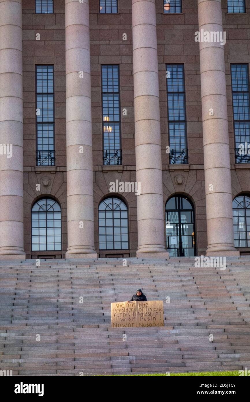 The Parliament House Eduskunta Stock Photo - Alamy