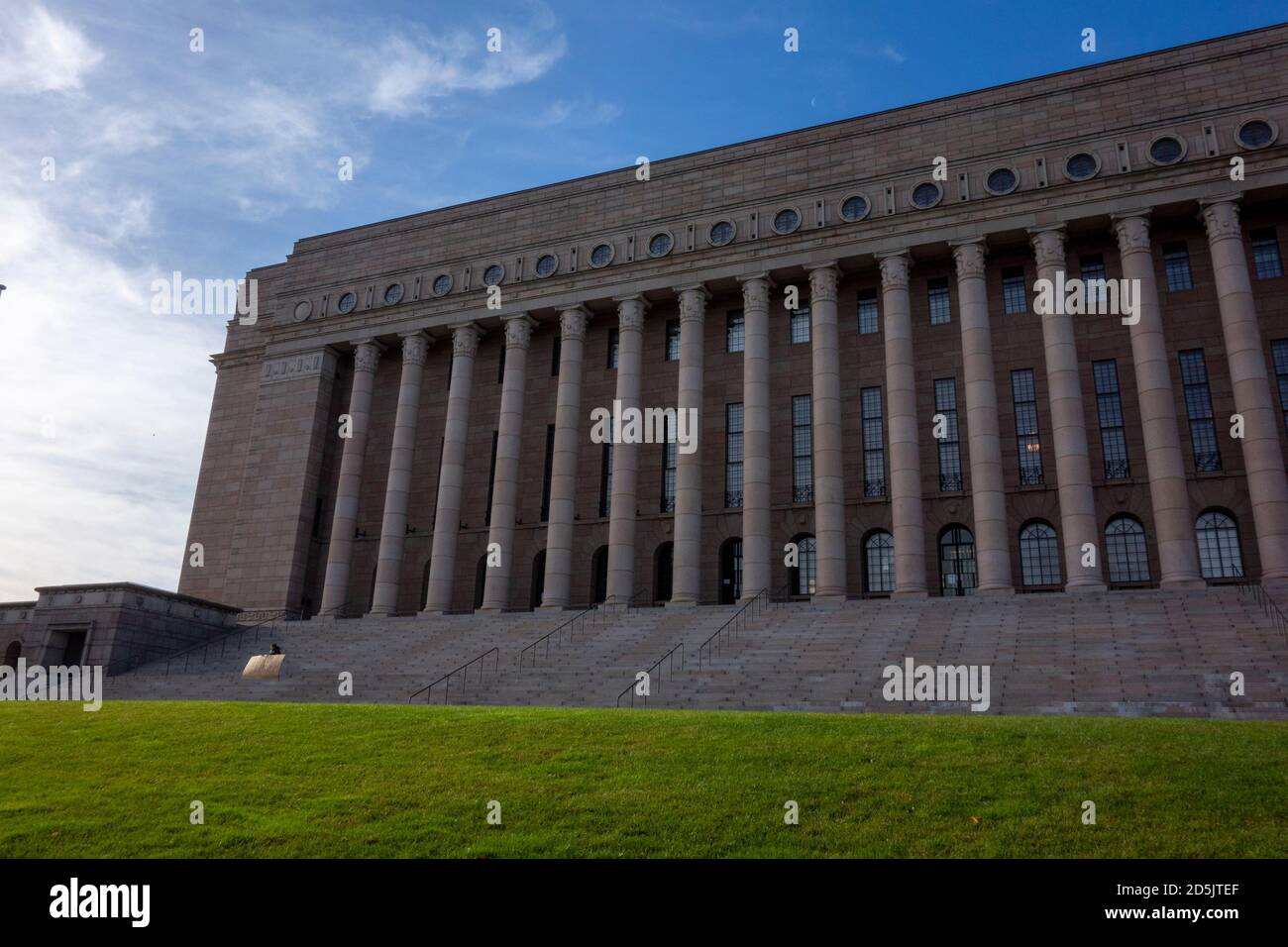 The Parliament House Eduskunta Stock Photo - Alamy