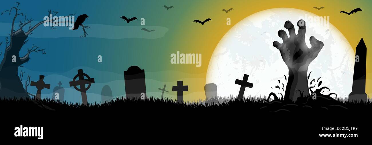 Scary Zombie Cover Photo For Facebook