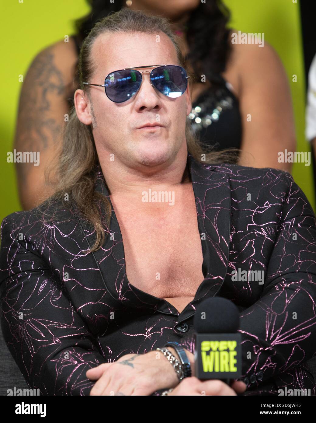 The Wrestlers of AEW show up at NY Comic- Con in 2019 Stock Photo - Alamy