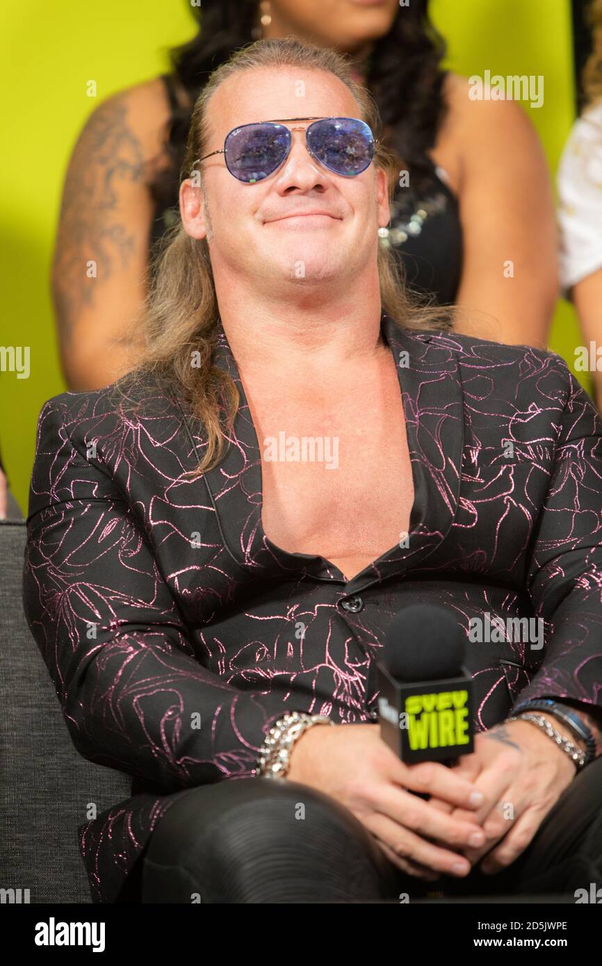 The Wrestlers of AEW show up at NY Comic- Con in 2019 Stock Photo - Alamy