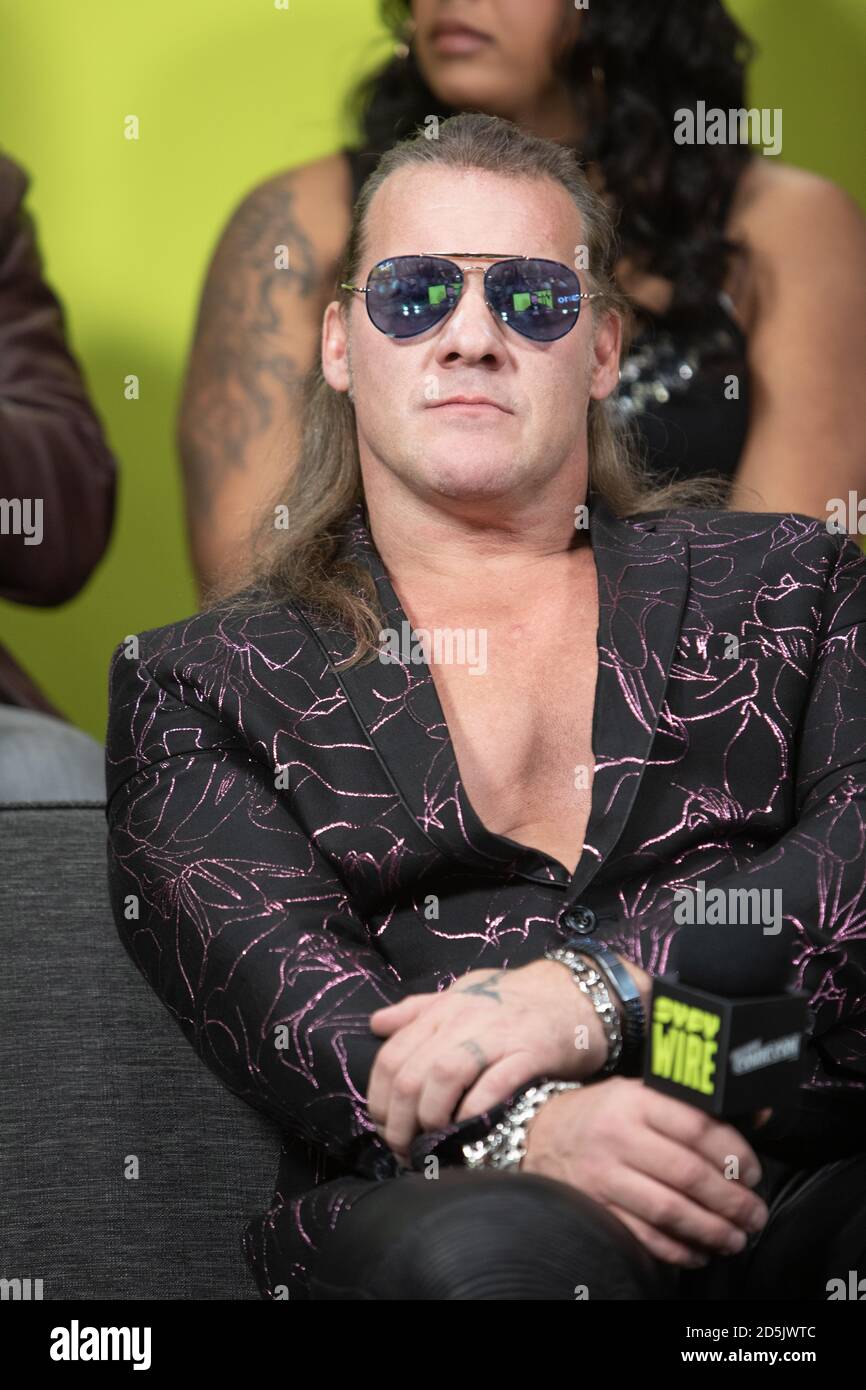 The Wrestlers of AEW show up at NY Comic- Con in 2019 Stock Photo - Alamy