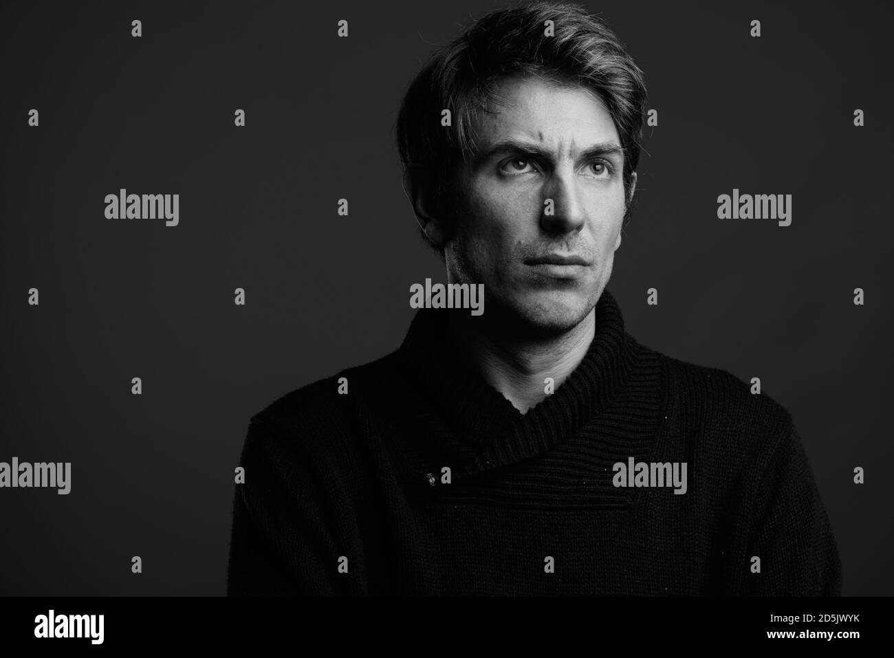 Serious face coat hi-res stock photography and images - Alamy