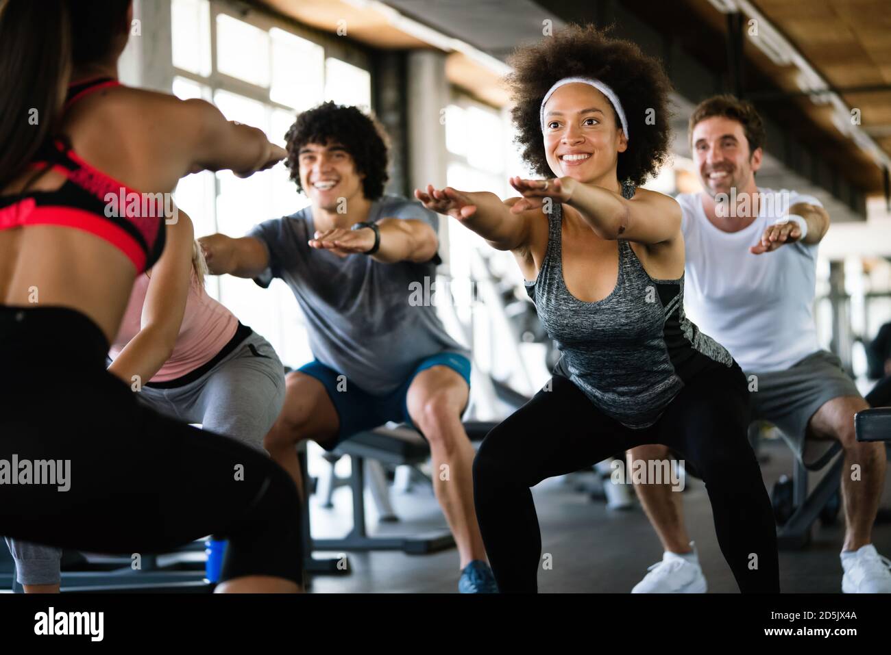 Fitness, sport, training, gym, success and lifestyle concept Stock ...