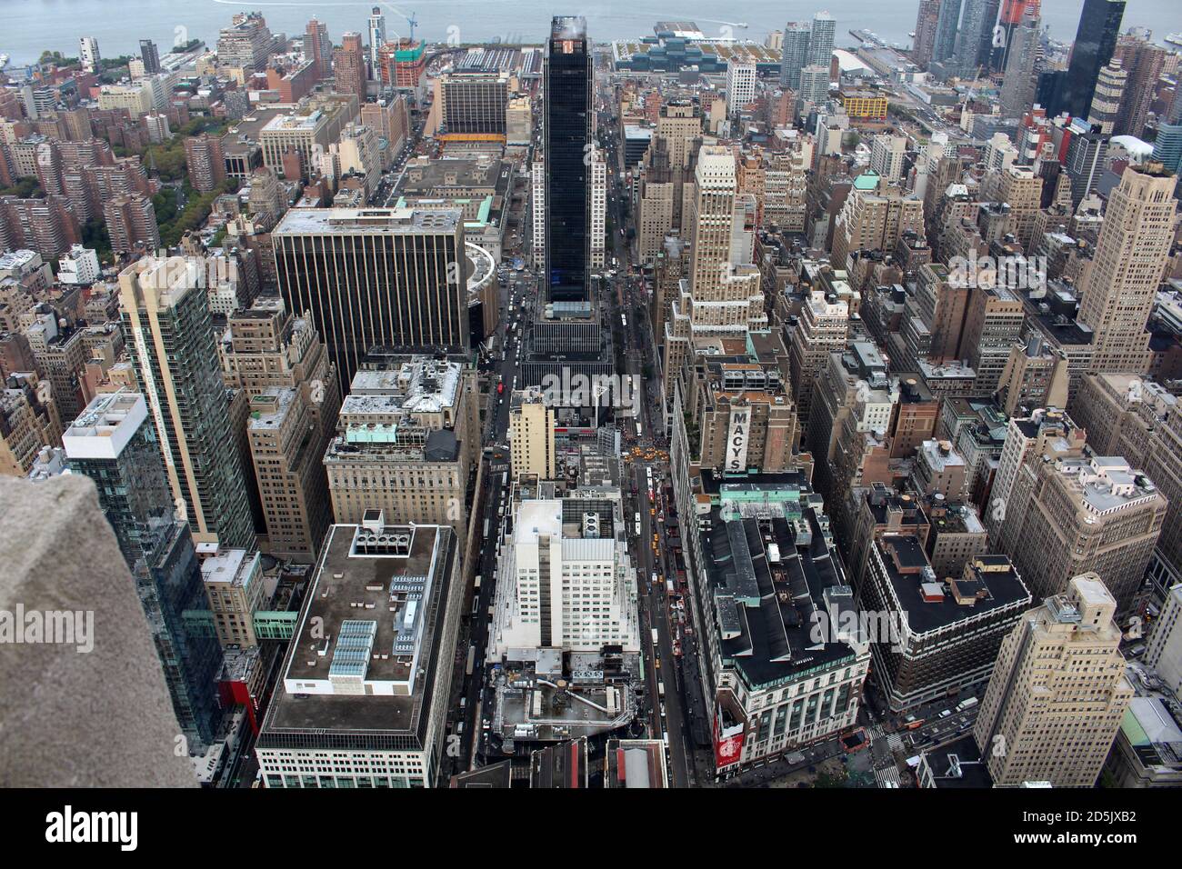 New York, Manhattan from above Stock Photo - Alamy