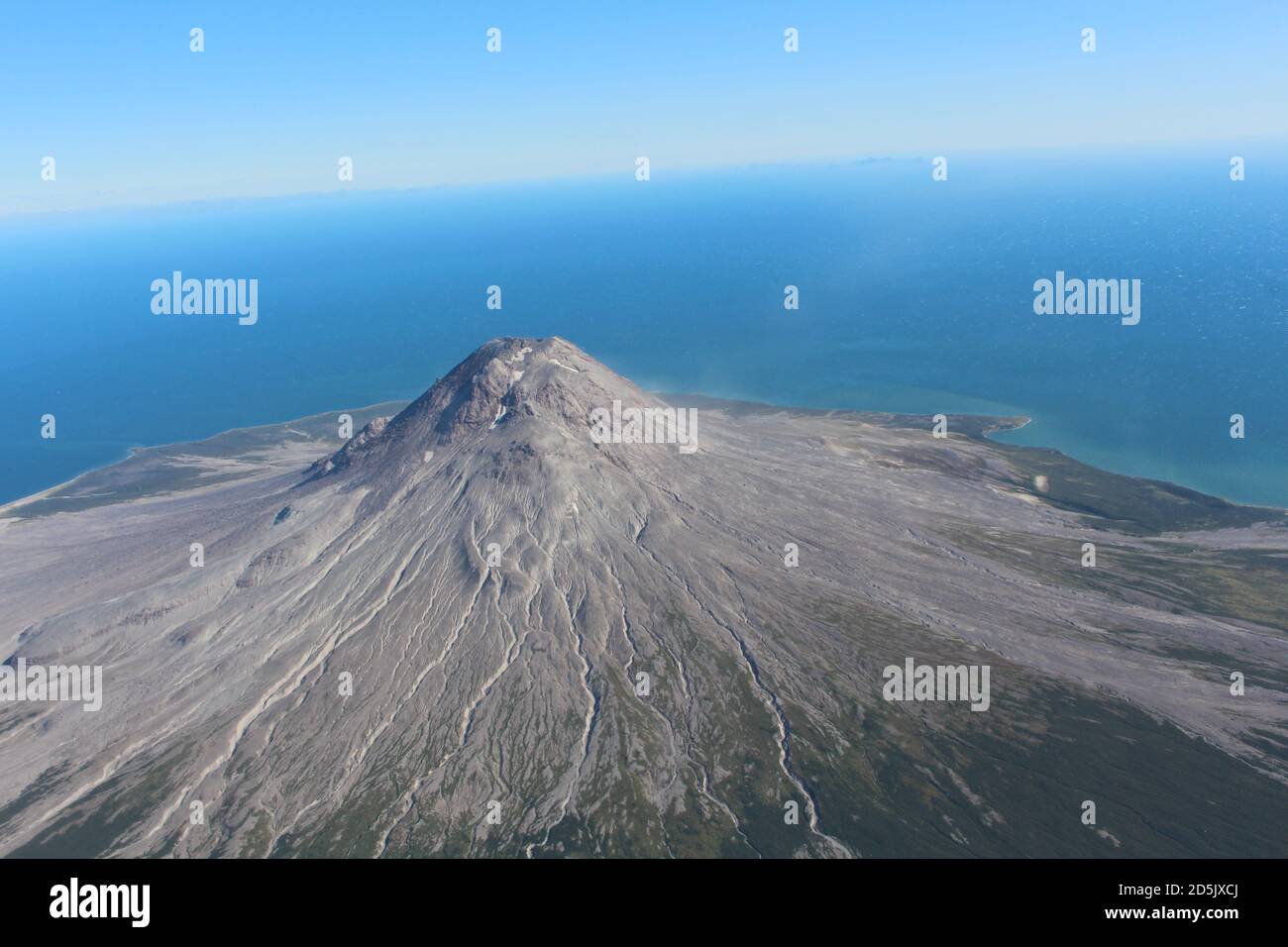 Augustine Volcano Erupting