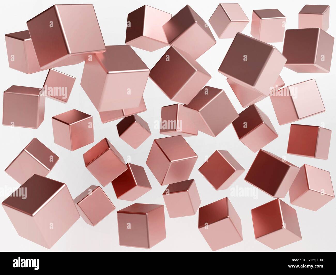 Illustration of abstract 3d cubes background. 3d rendering Stock Photo ...