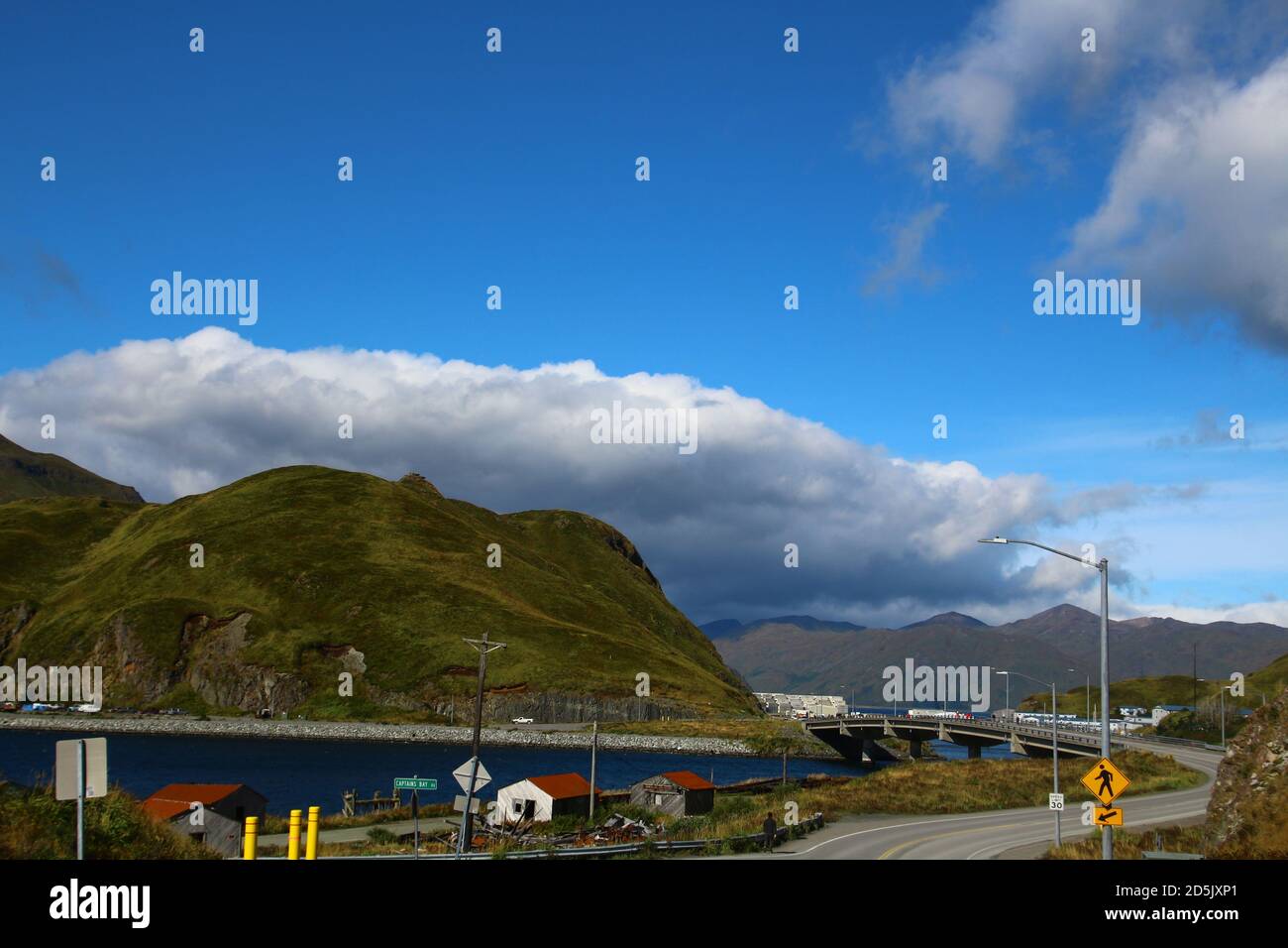 Unalaska Islands, Captains Bay, Alaska, Aleutian Islands, United States ...