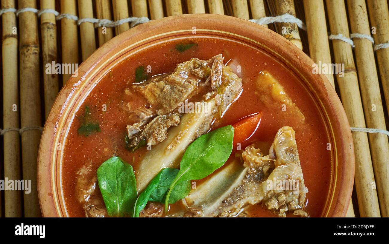 Kolhapuri tambda rassa hi-res stock photography and images - Alamy