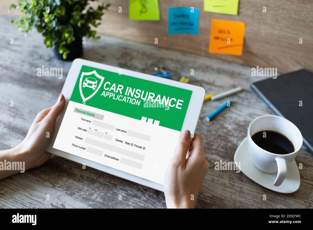 Insurance application hi-res stock photography and images - Alamy