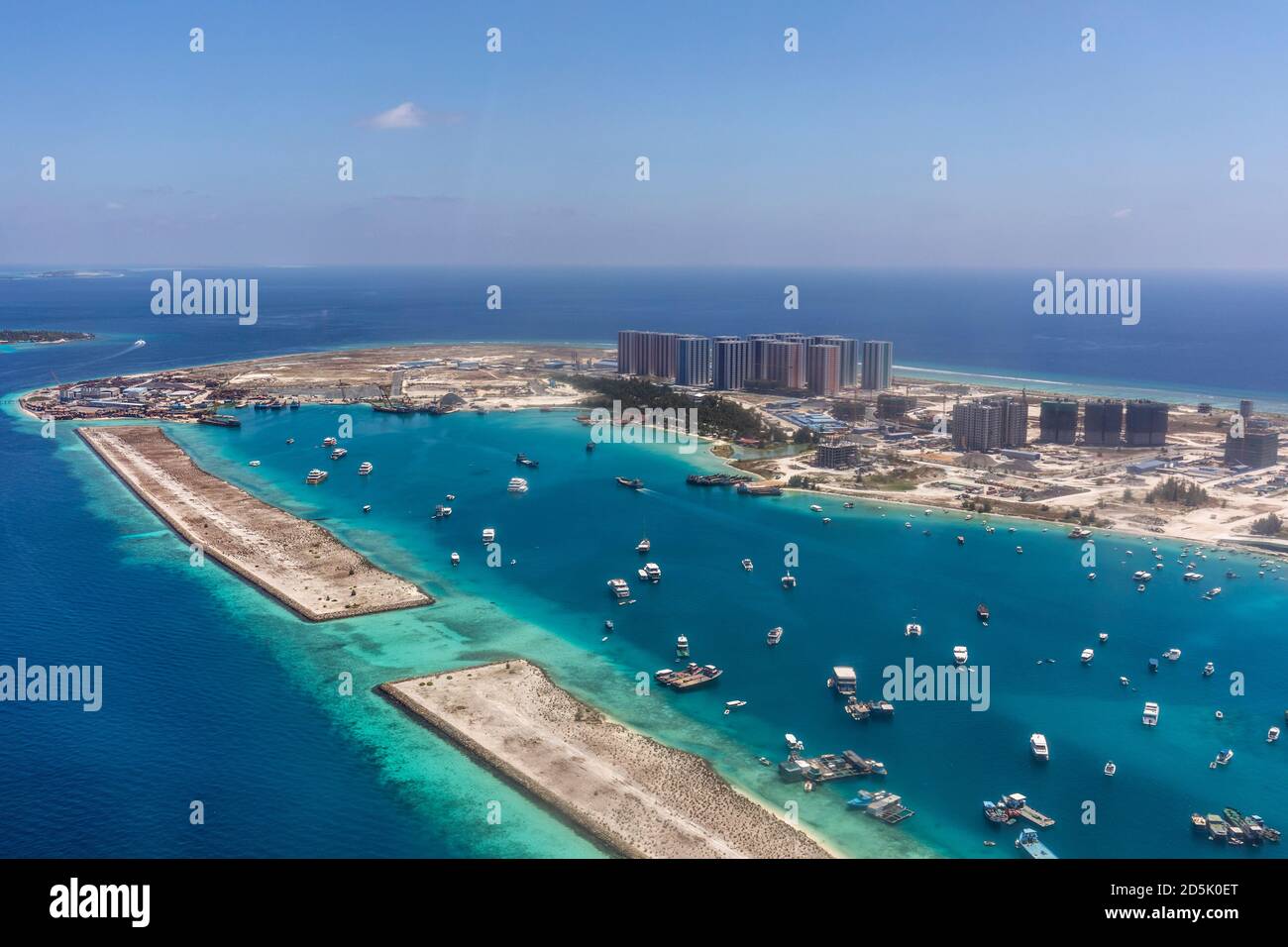Maldives male island capital city hi-res stock photography and images ...