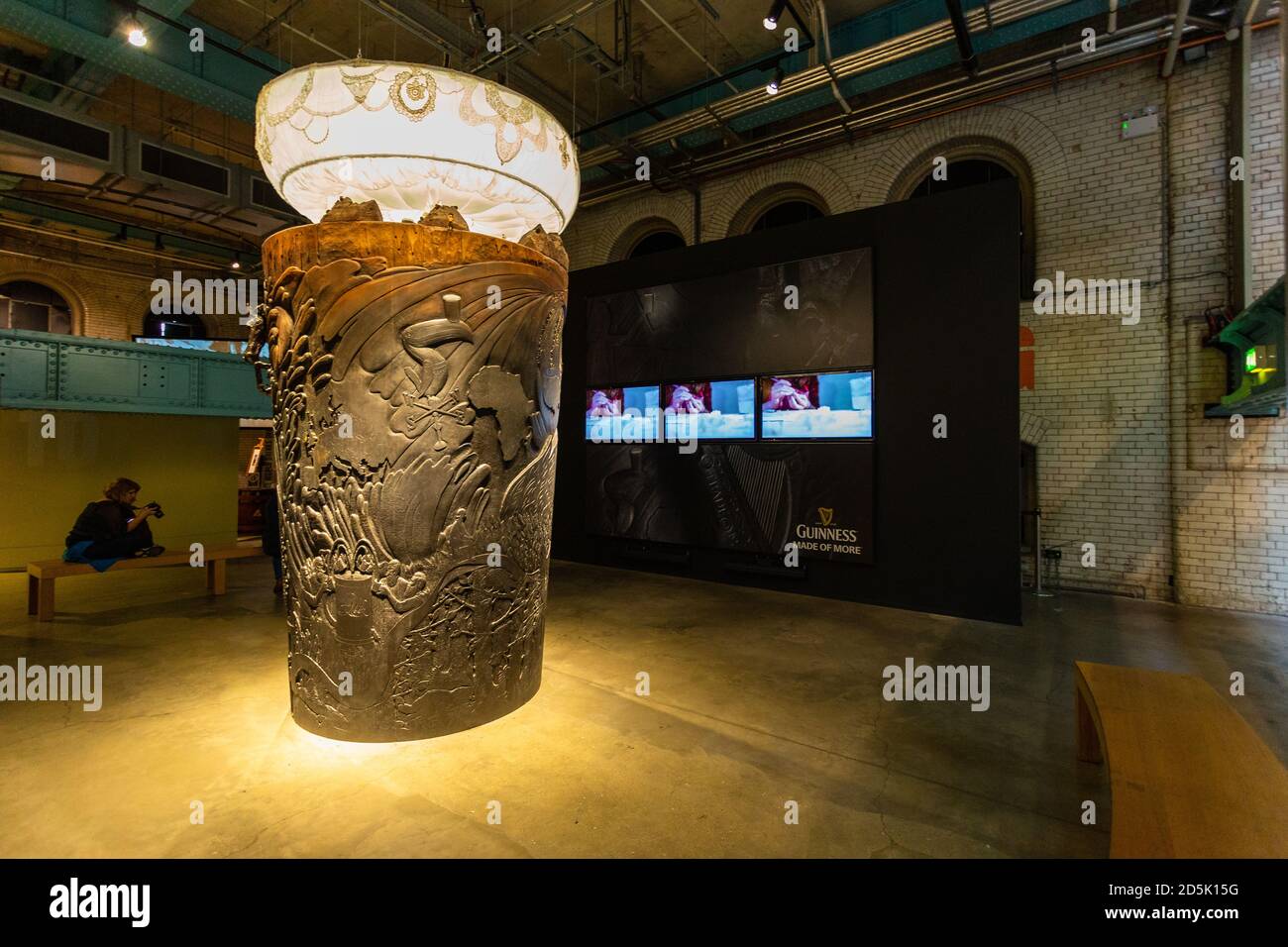 Guinness storehouse interior hi-res stock photography and images - Alamy