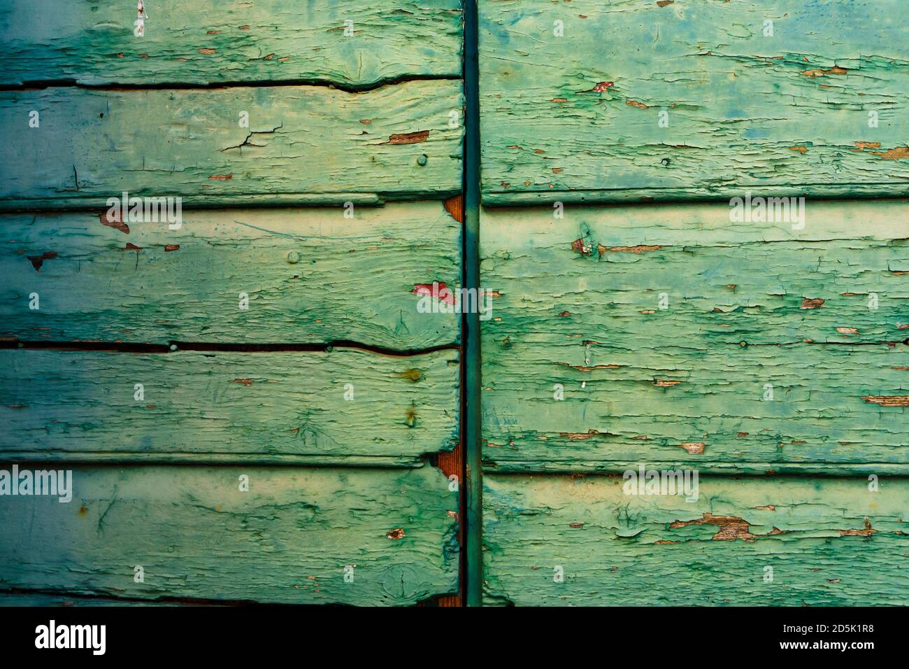 Texture of an old green worn out wood. Retro image Stock Photo - Alamy